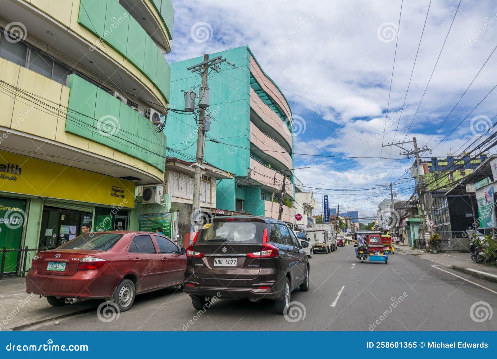 Tacloban, Leyte, Philippines - a Scene in Downtown Tacloban Editorial ...