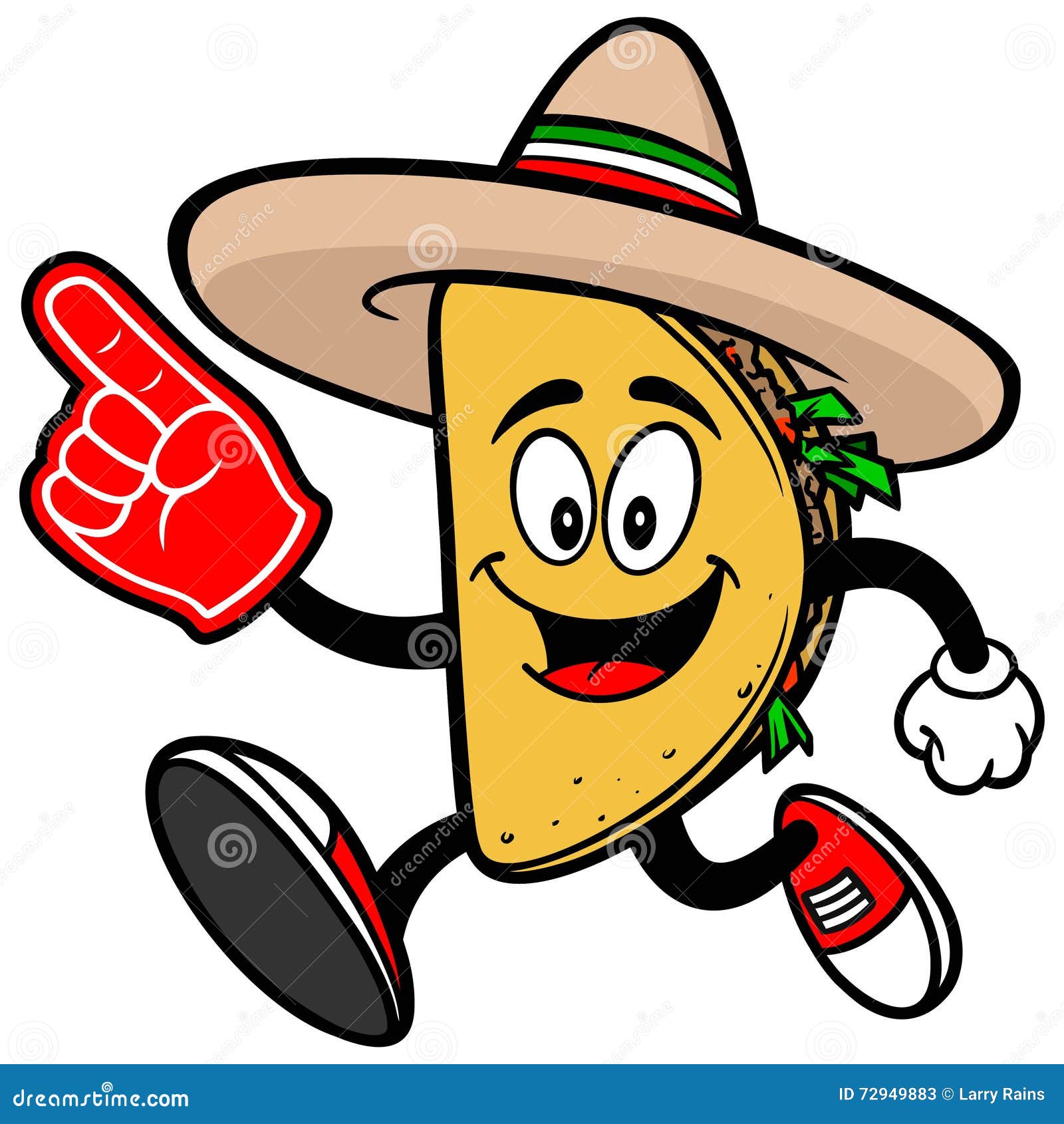 Taco Running Stock Illustrations – 11 Taco Running Stock Illustrations ...