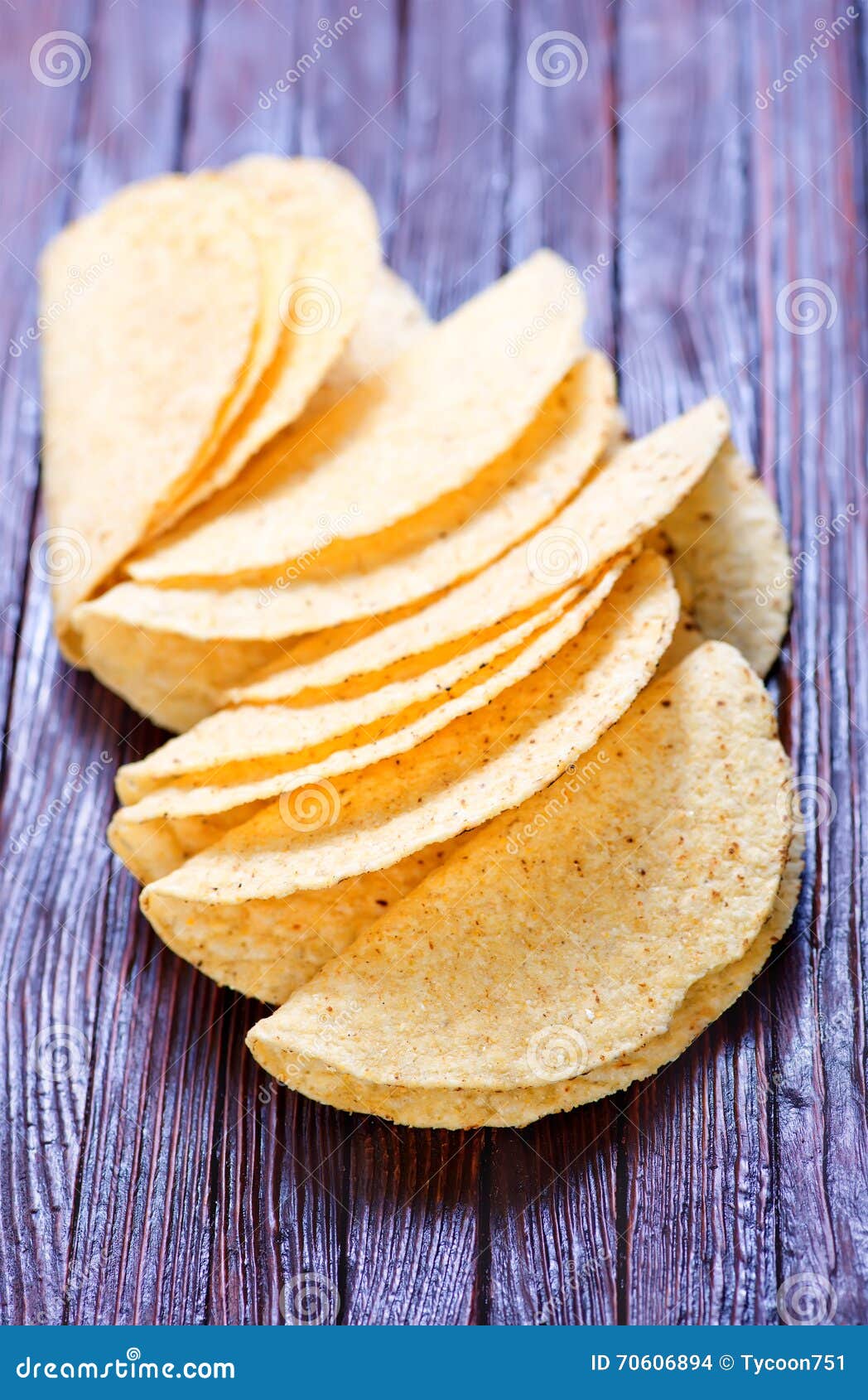 Taco shells stock photo. Image of dinner, quesadilla - 70606894