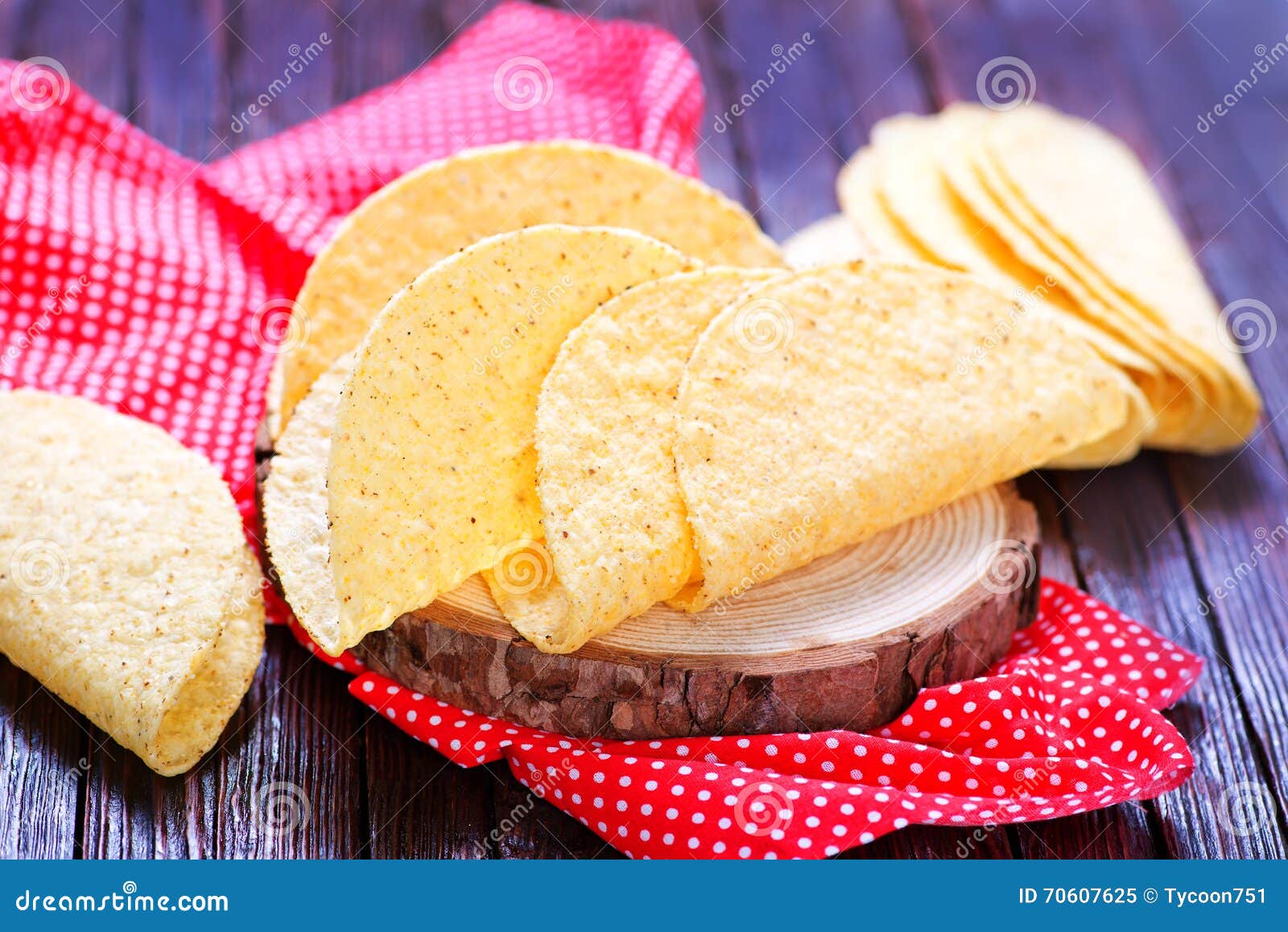 Taco shells stock image. Image of american, condiment - 70607625