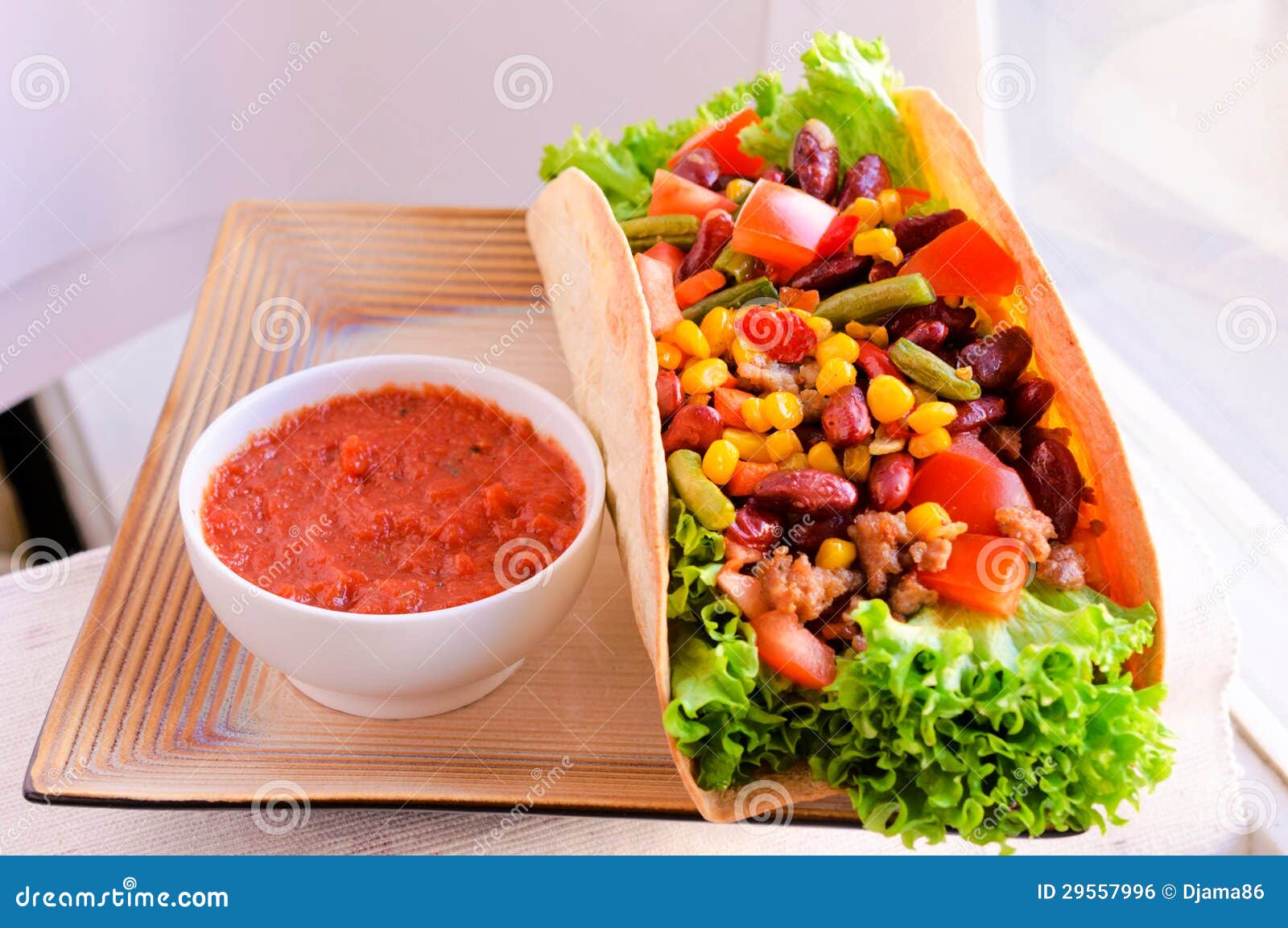 Taco time stock photo. Image of fajita, fresh, ingredient - 29557996