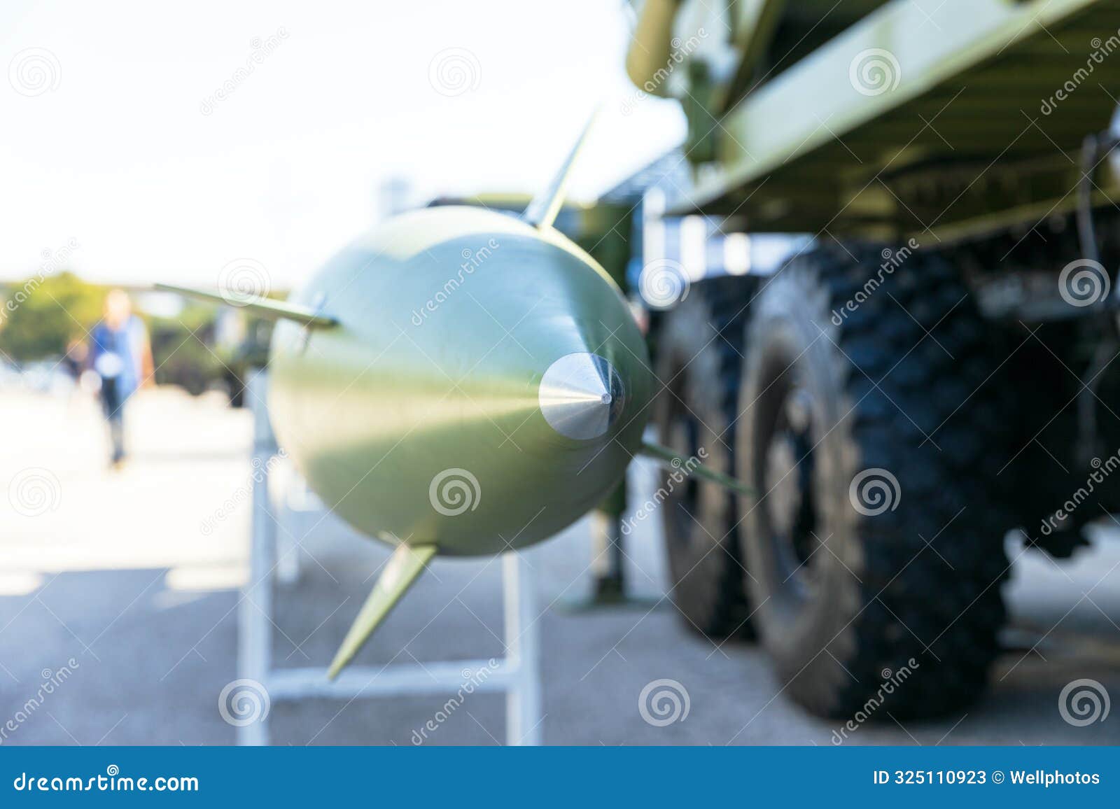 Tactical Ballistic Surface-to-surface Missile Stock Image - Image of ...