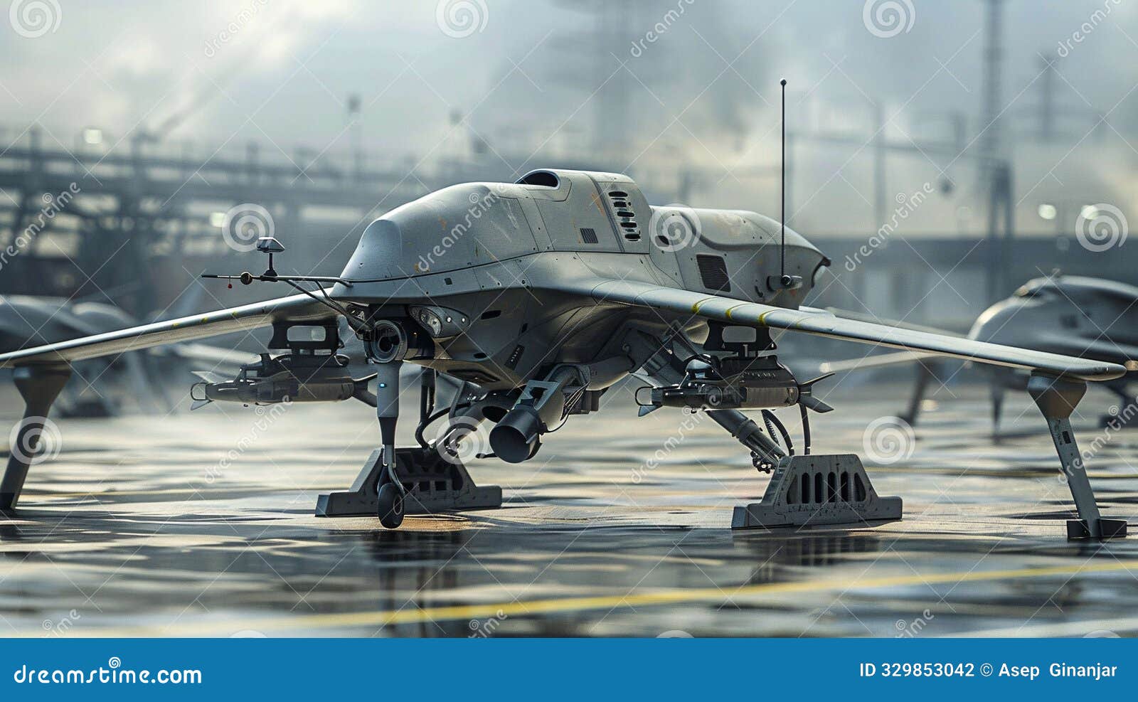 Tactical Drones for Reconnaissance Stock Illustration - Illustration of ...