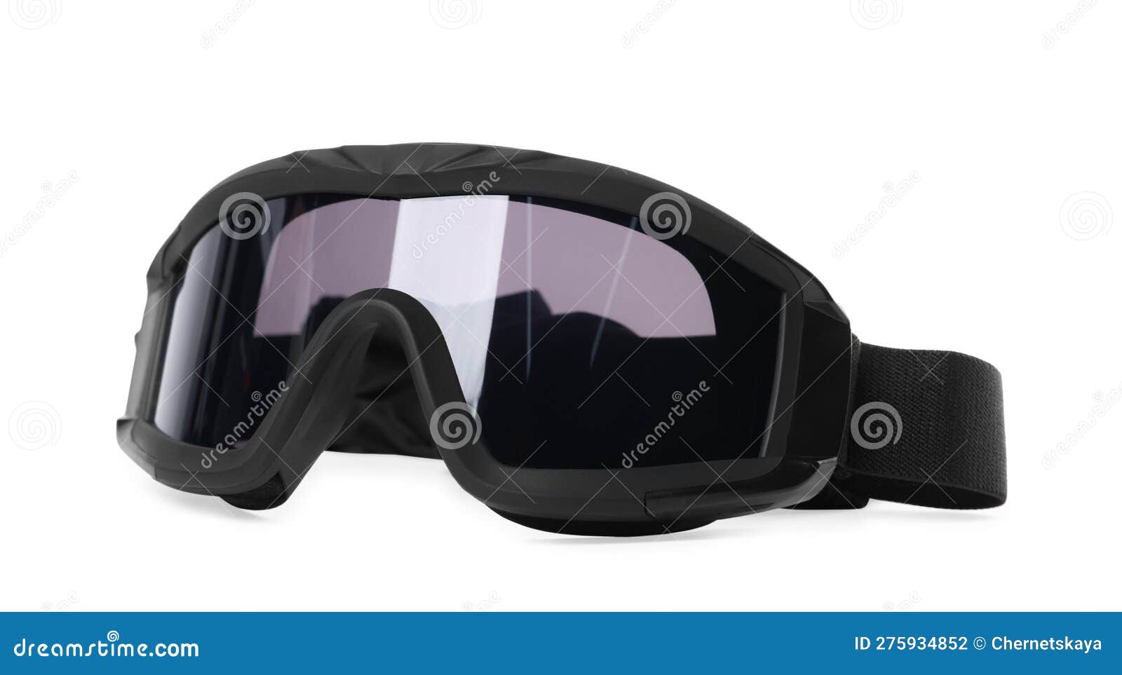 Tactical Glasses Isolated on White. Military Training Equipment Stock ...