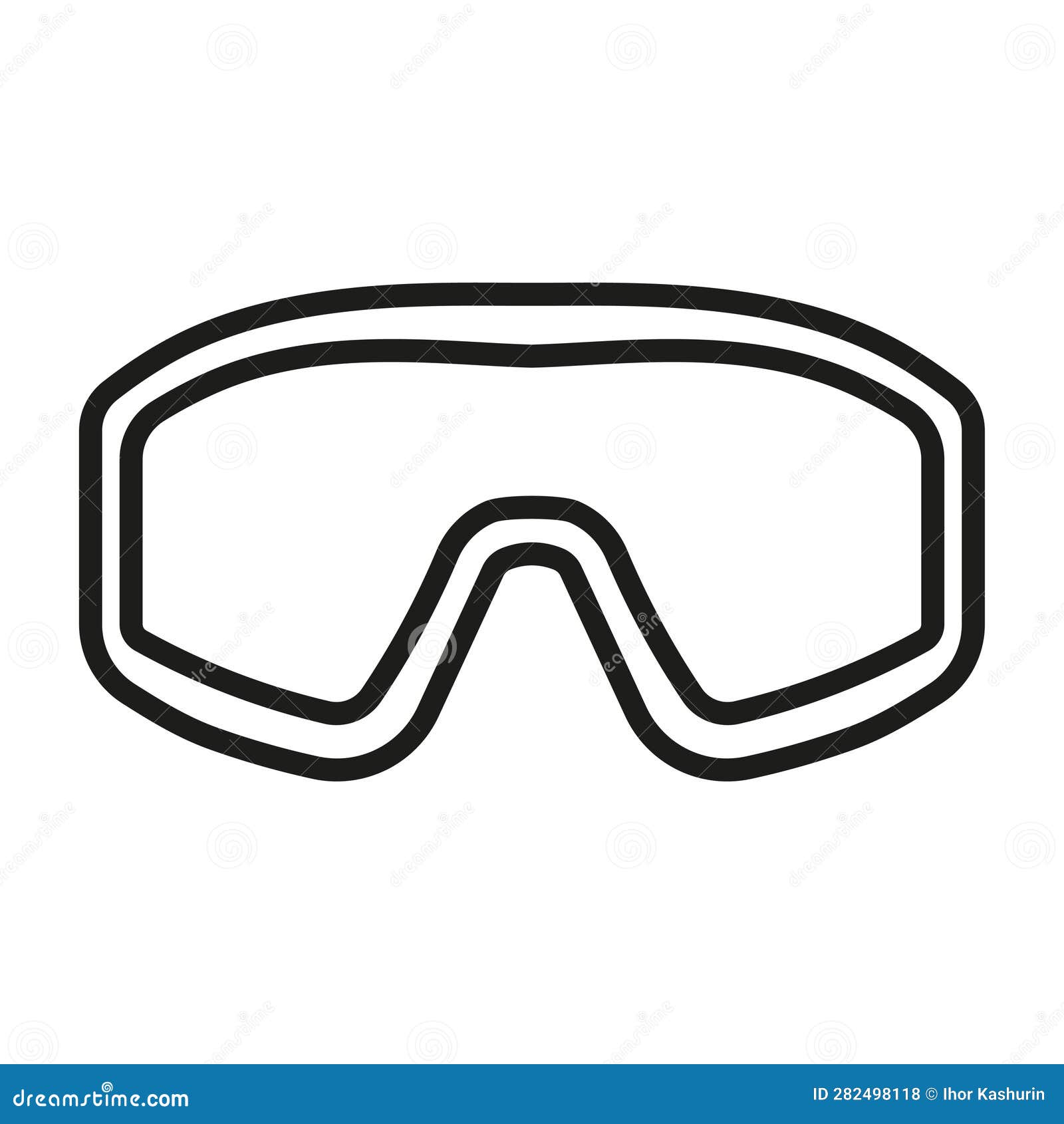 Hog With Goggles Tactical Cartoon Character Vector Template ...