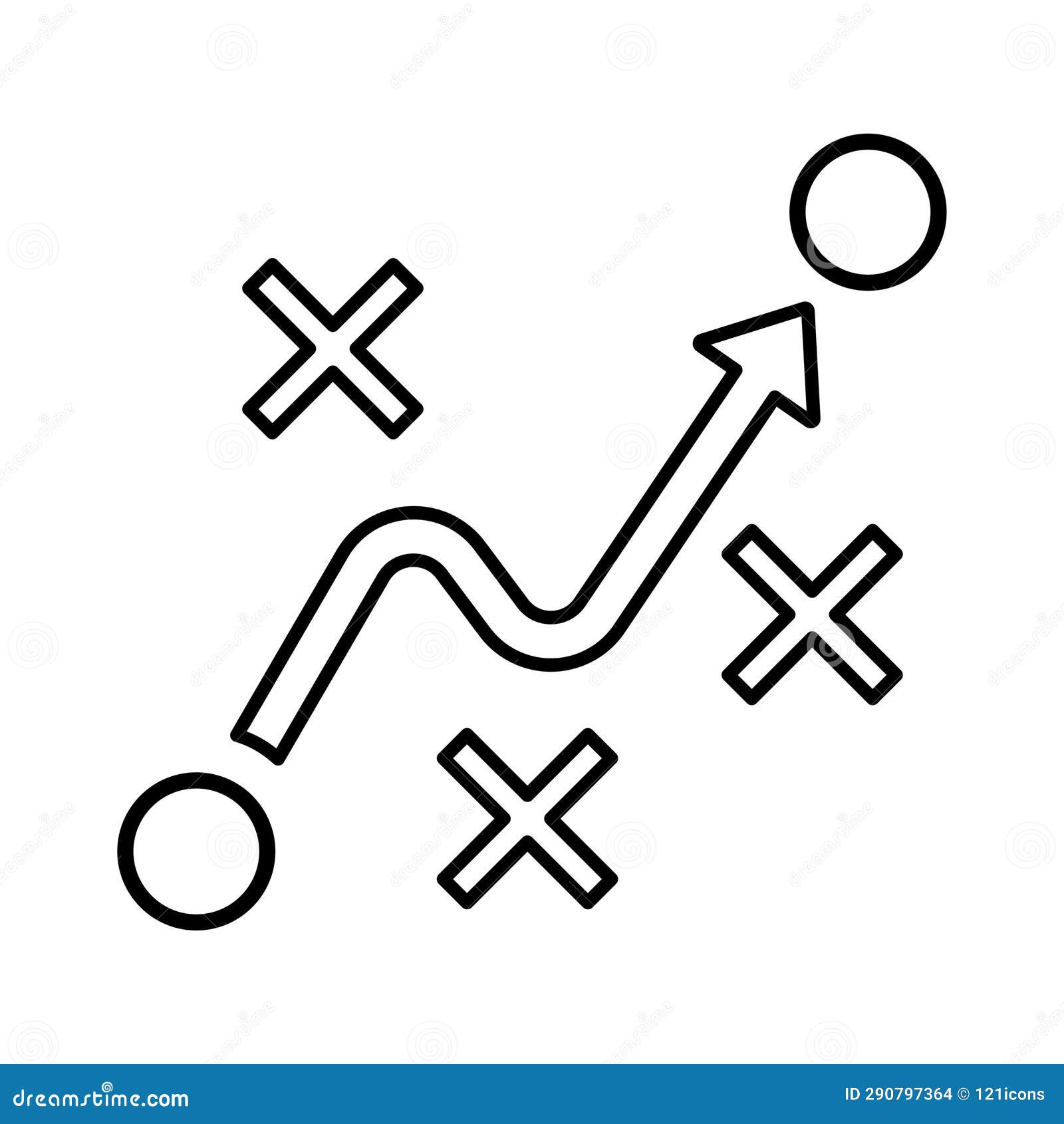Tactical Plan Icon. Line, Outline Design Stock Vector - Illustration of ... Tactical Plan Icon. Line, Outline Design Stock Vector - Illustration of ...