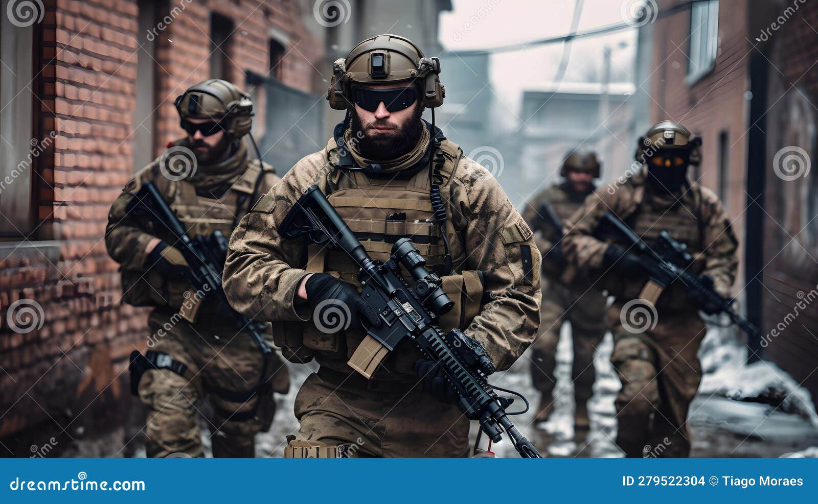 Tactical Urban Mastery: Armed Forces Dominate the Urban Terrain with ...