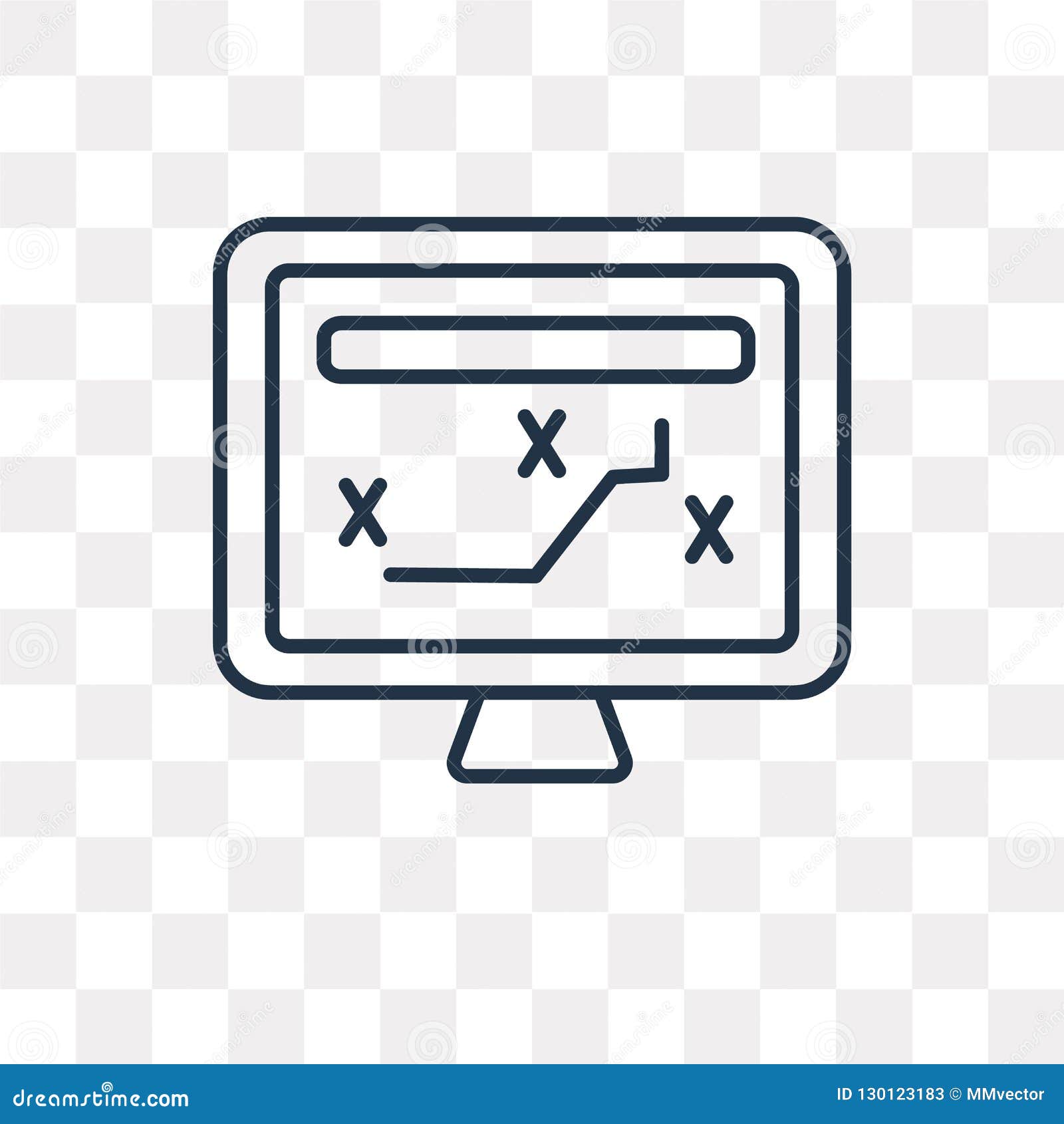 Tactical Vector Icon Isolated on Transparent Background, Linear Stock ...