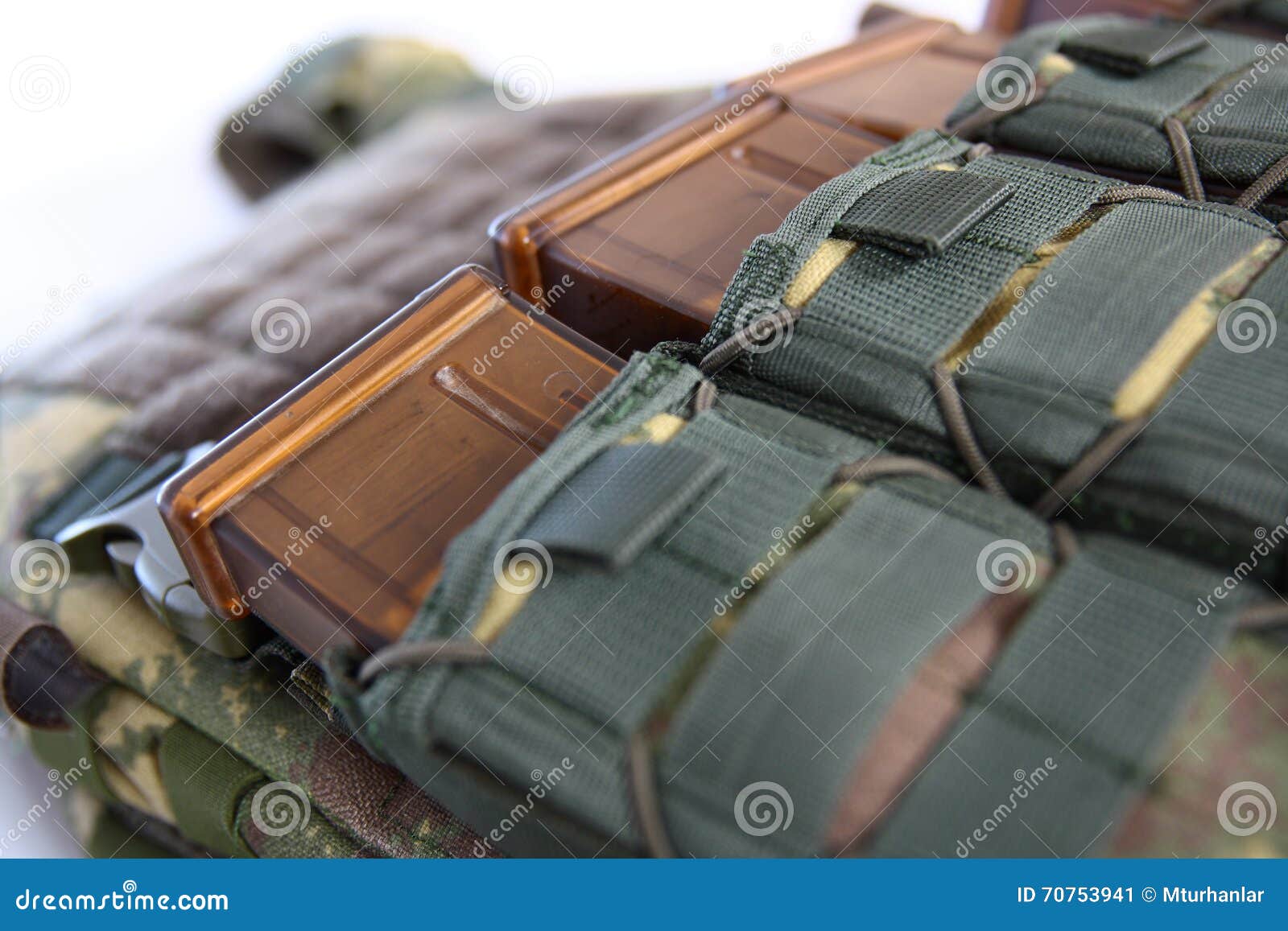 Army Vest With A Walkie-talkie Charged Collars Stun Grenades Luminous ...