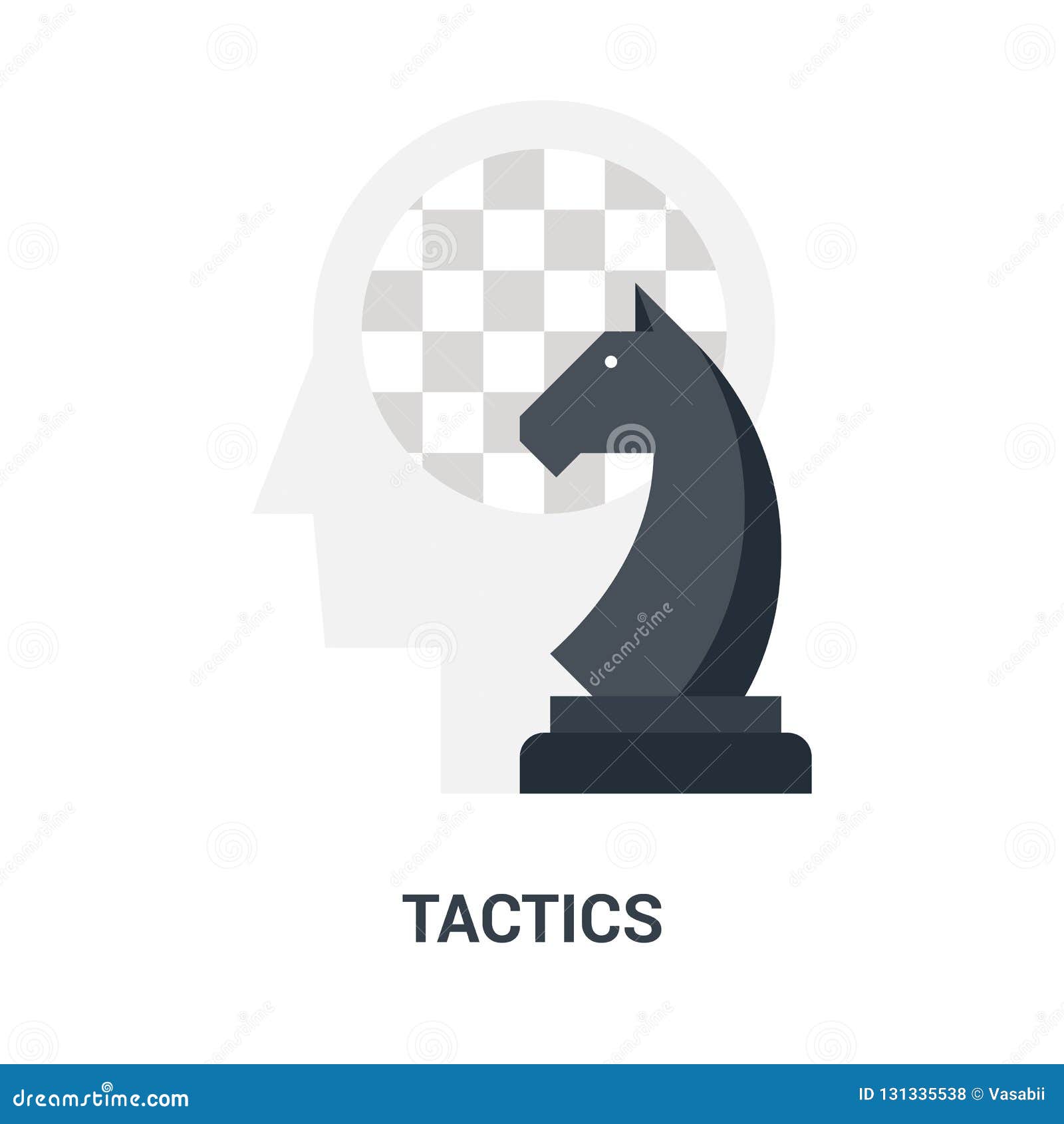 Tactics Icon Vector Isolated On White Background, Tactics Sign , Linear ...