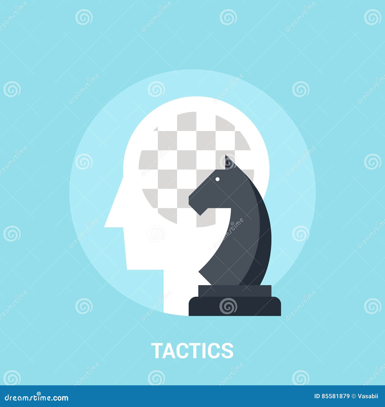 Tactics icon concept stock vector. Illustration of cognitive - 85581879