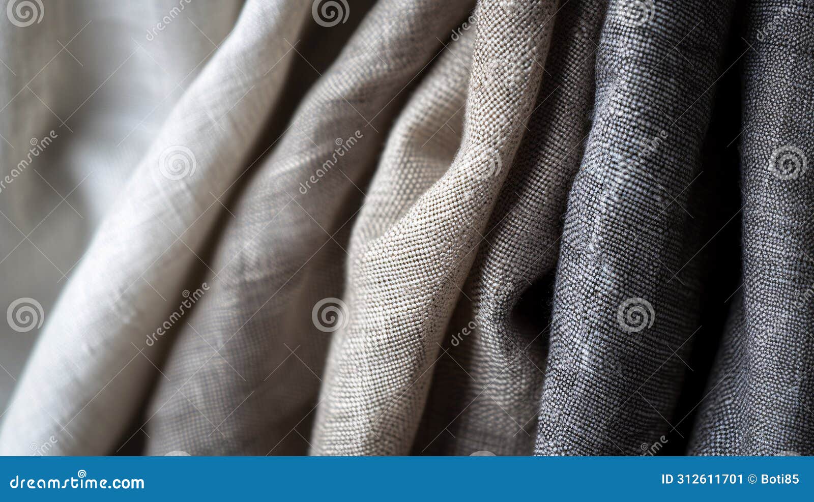 The Tactile Charm of a Colored Fabric Textures, with a Focus on Neatly ...