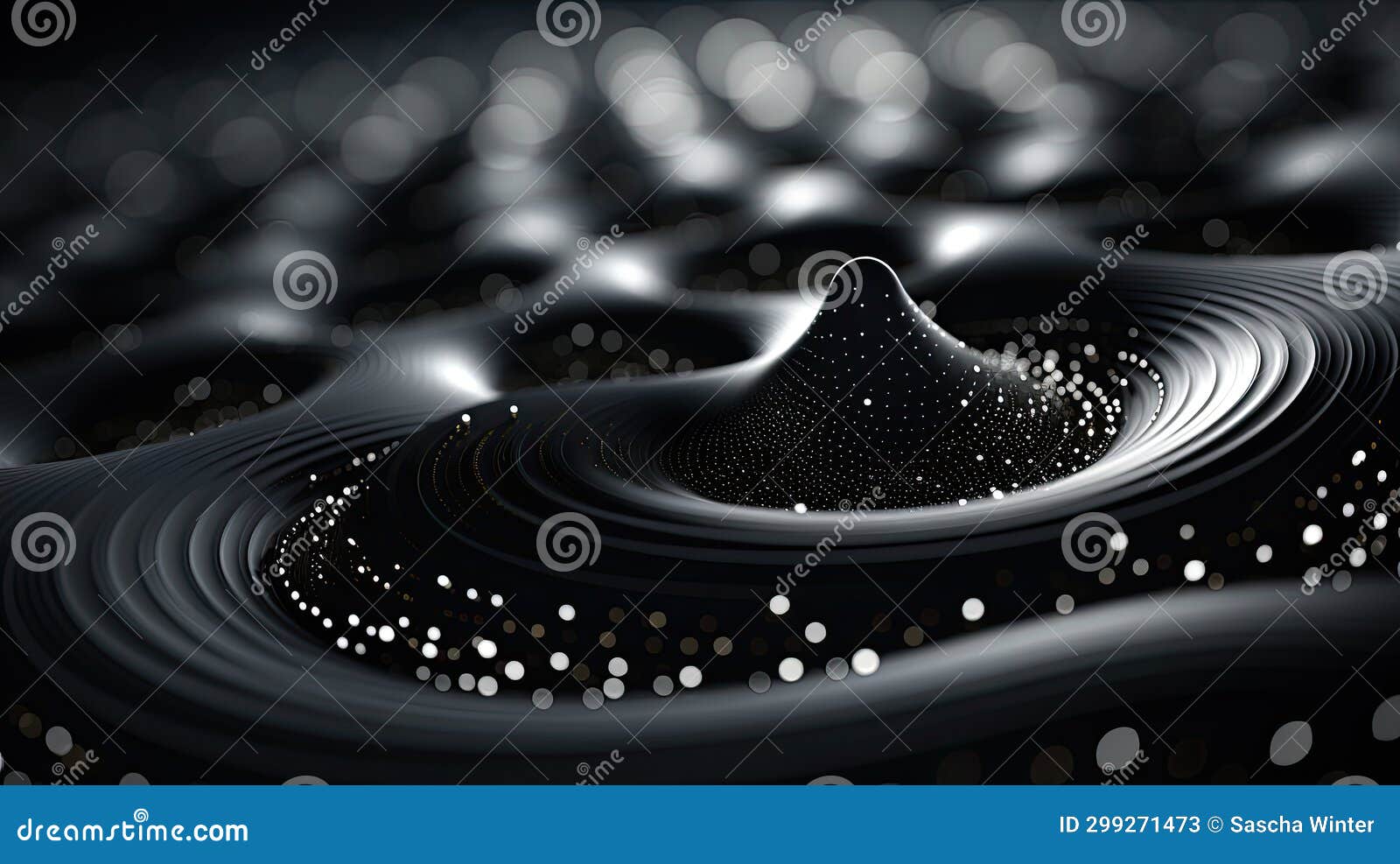 Tactile Echoes: Abstract Monochromatic Braille Pattern Stock Image ...