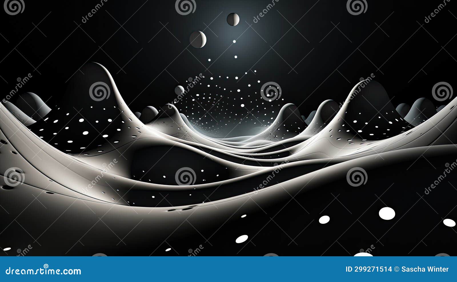 Tactile Echoes: Abstract Monochromatic Braille Pattern Royalty-Free ...