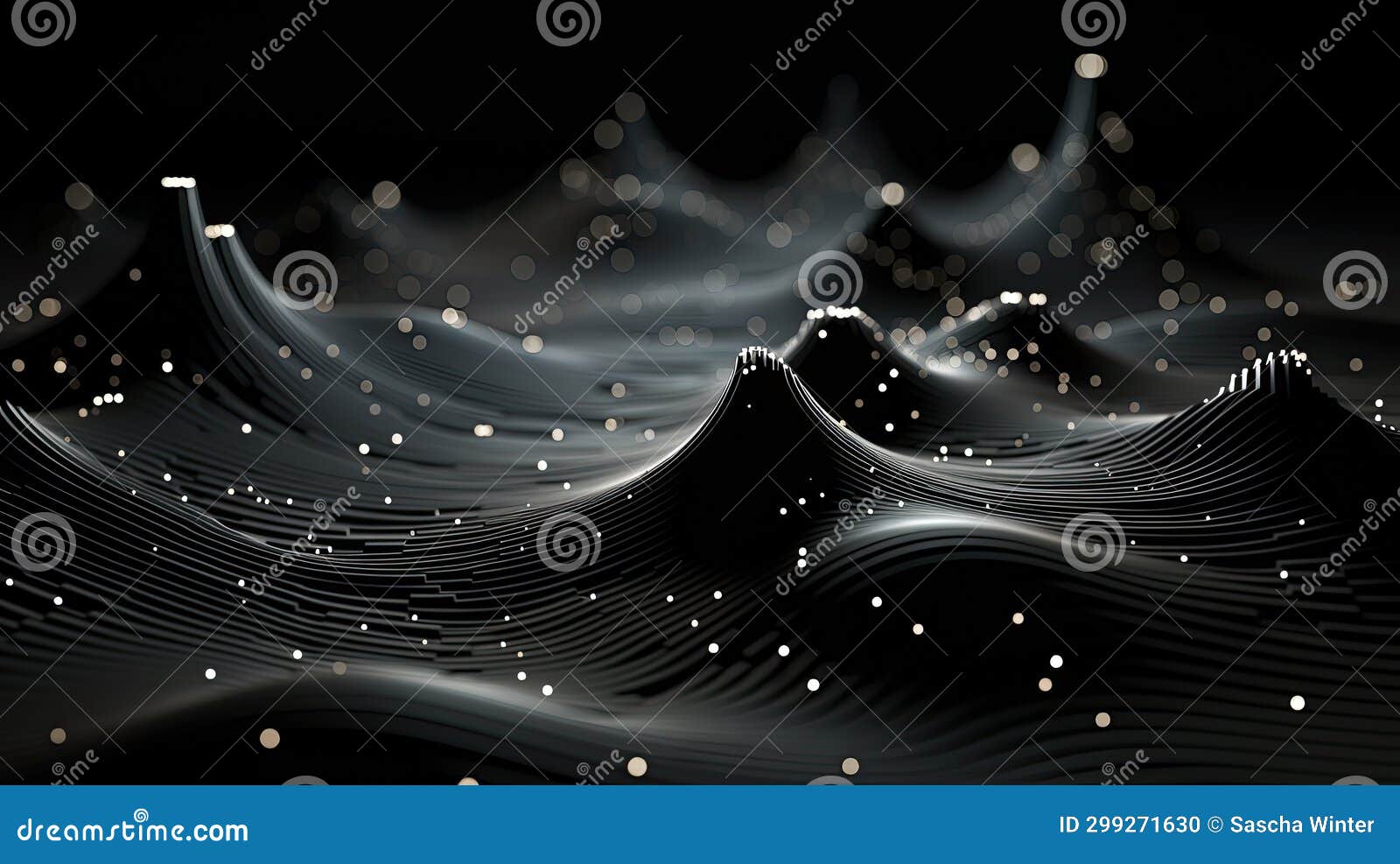 Tactile Echoes: Abstract Monochromatic Braille Pattern Stock Photo ...