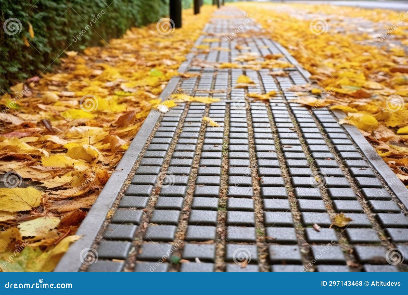 Tactile Paving Guide Path for Blind People Stock Photo - Image of ...