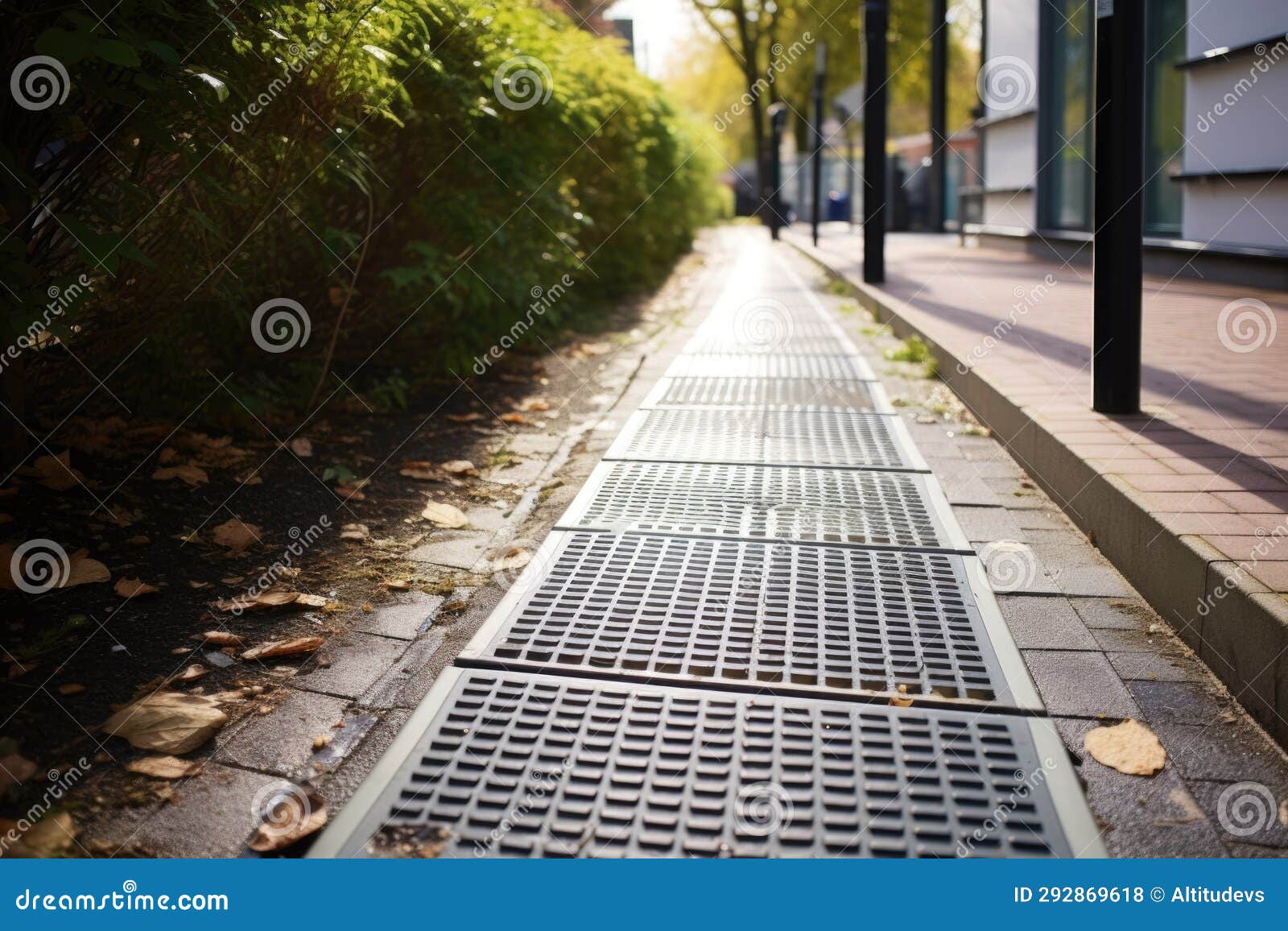Tactile Paving Path for the Visually Impaired Stock Photo - Image of ...