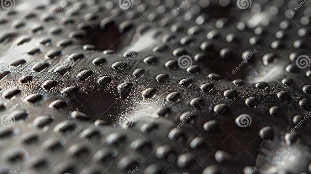 A Tactile Texture with Small Raised Dots Creating a Bumpy Surface on a ...