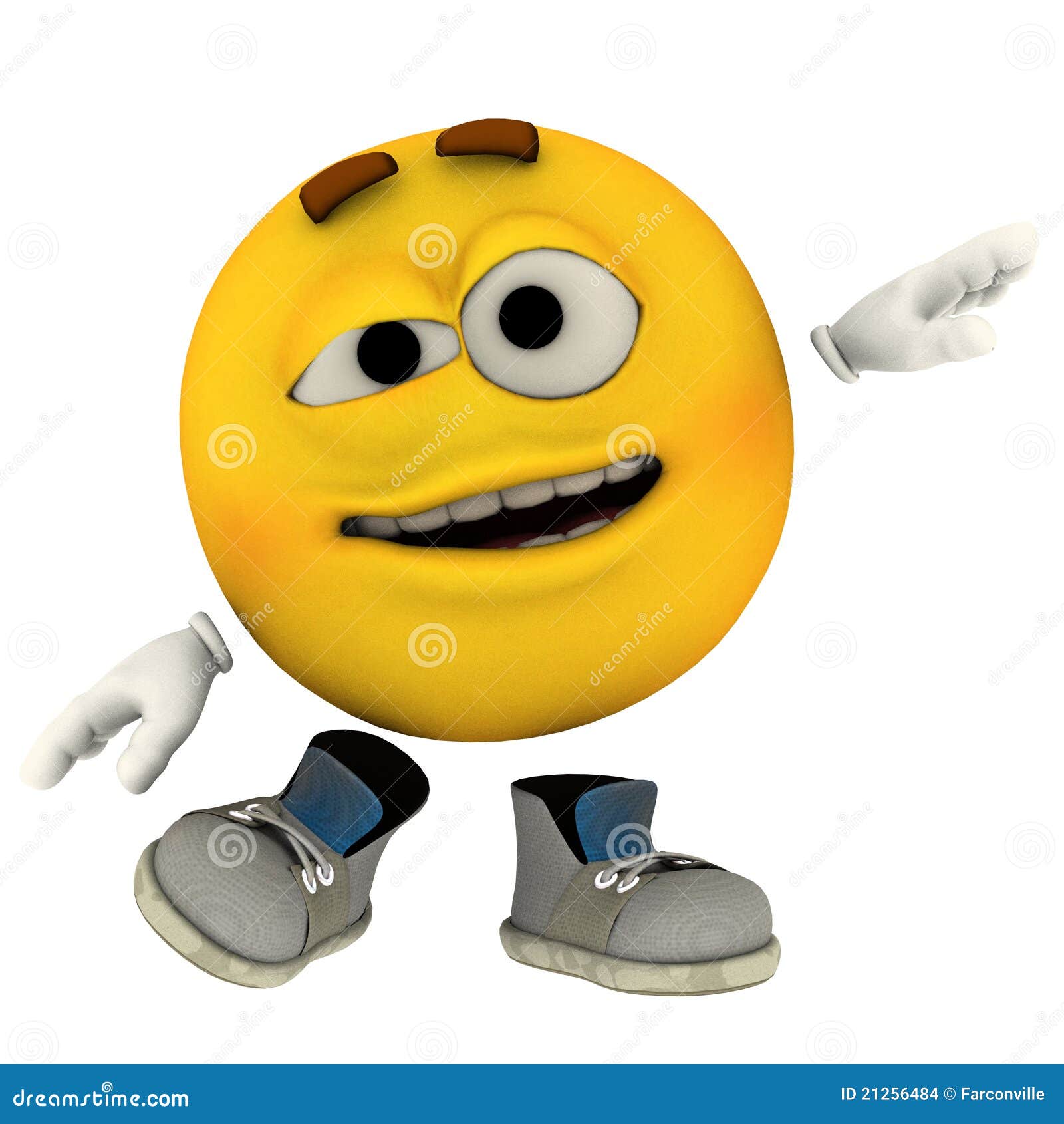 Tada stock illustration. Illustration of funny, lovable - 21256484