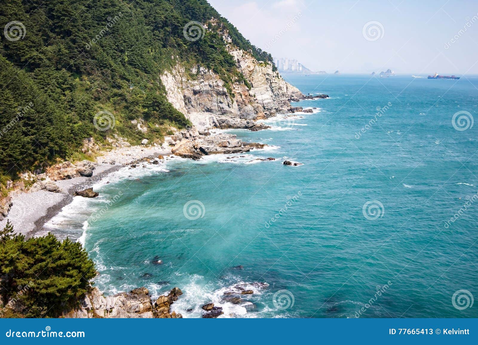 Taejongdae Cliff, Busan, Korea 2 Stock Image - Image of destination ...