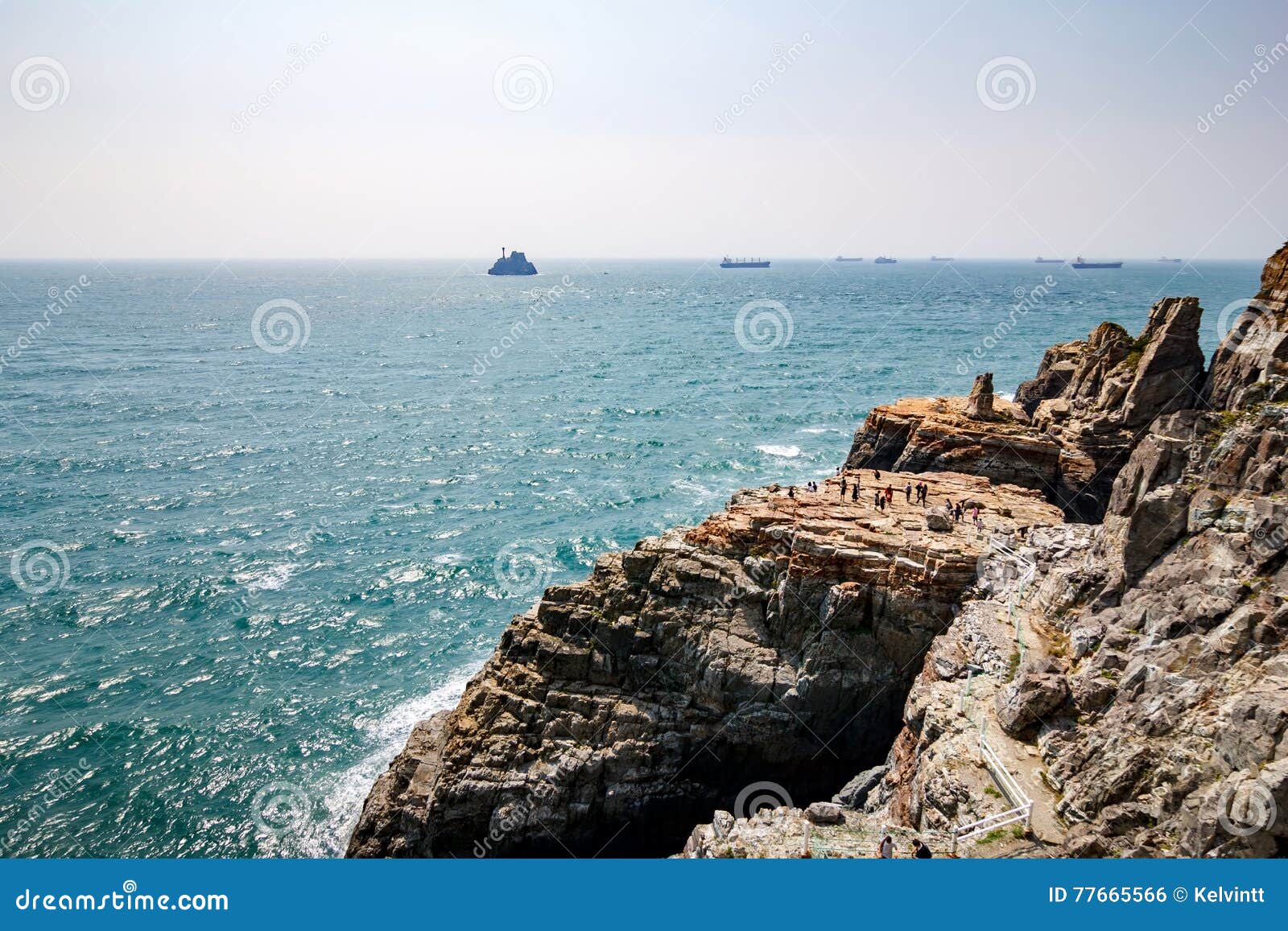 Taejongdae Cliff, Busan, Korea 1 Editorial Photo - Image of visit ...