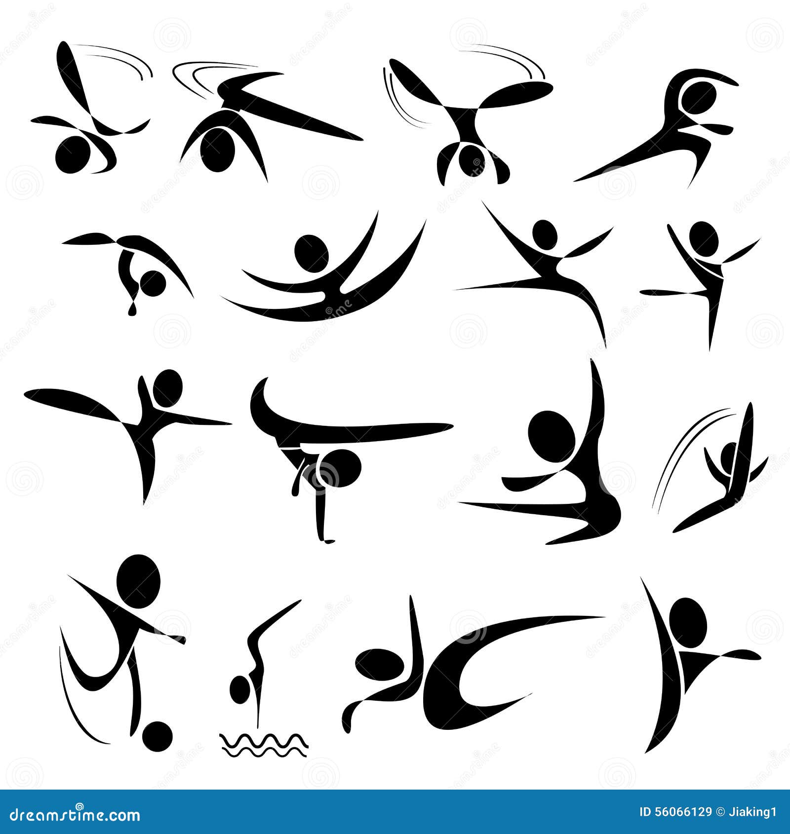 Kickline Dancer Silhouette