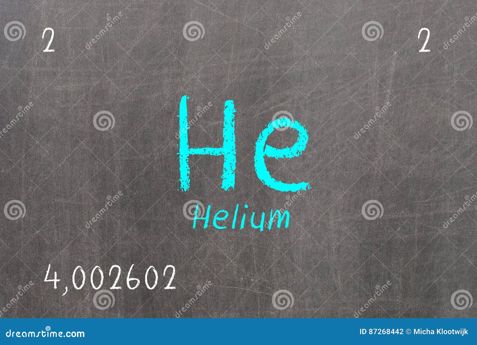 Tafel Mit Periodensystem, Helium Stock Abbildung - Illustration von ...