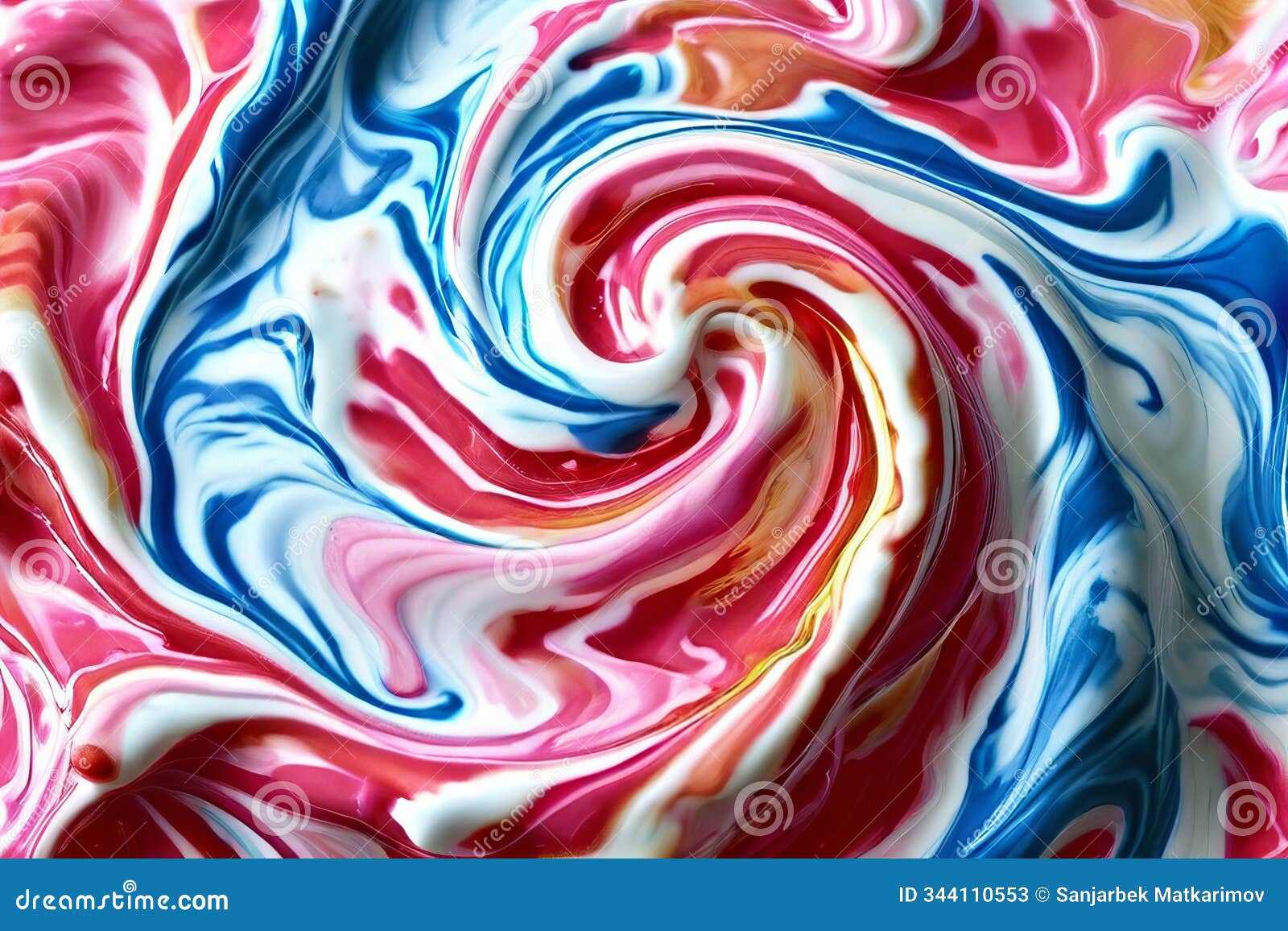 Taffy Pull Swirled Patterns Resembling Pulled Taffy Candy Stock ...