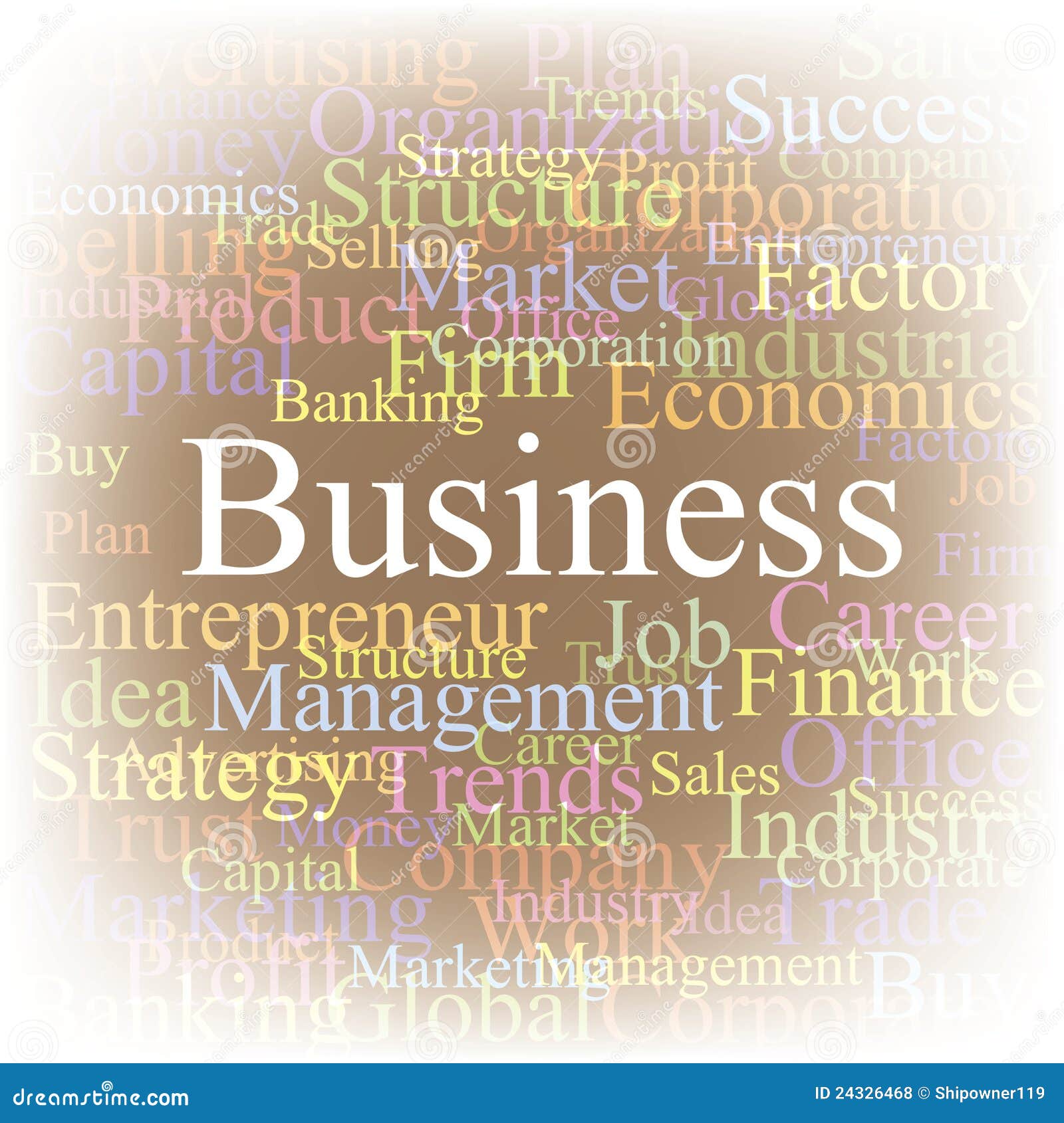 Tag cloud Business. stock vector. Illustration of corporation - 24326468