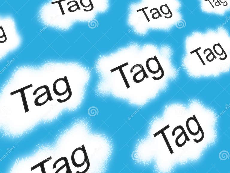 Tag clouds stock illustration. Illustration of user, internet - 13065519