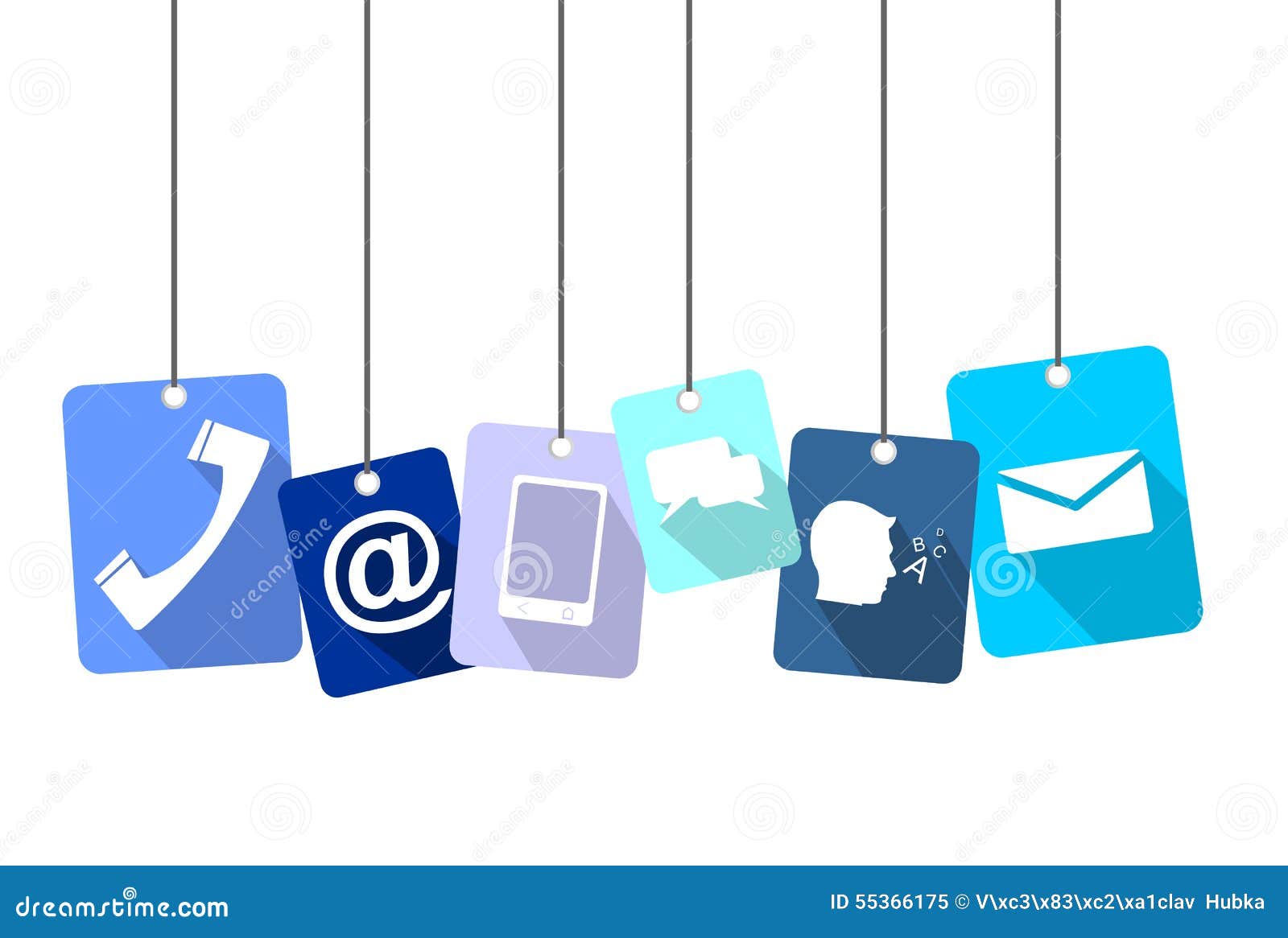 Tag communication stock vector. Illustration of mail - 55366175