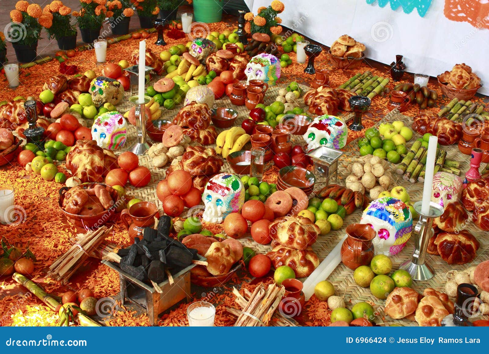 Tag Der Toten, Die IV Anbieten Stockfoto - Bild von kerze, amerika: 6966424