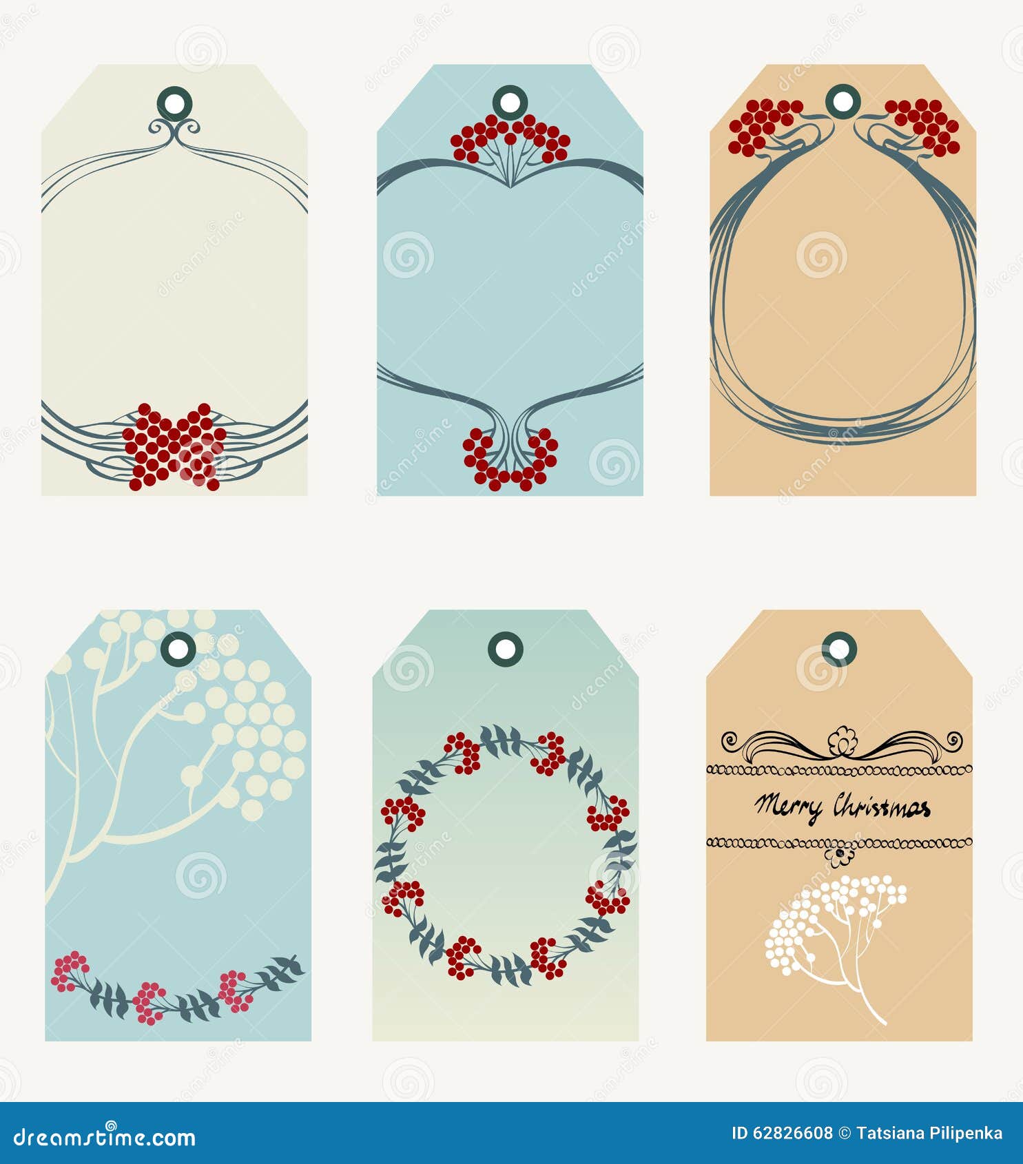 Tag do Feliz Natal ilustração do vetor. Ilustração de projeto - 62826608