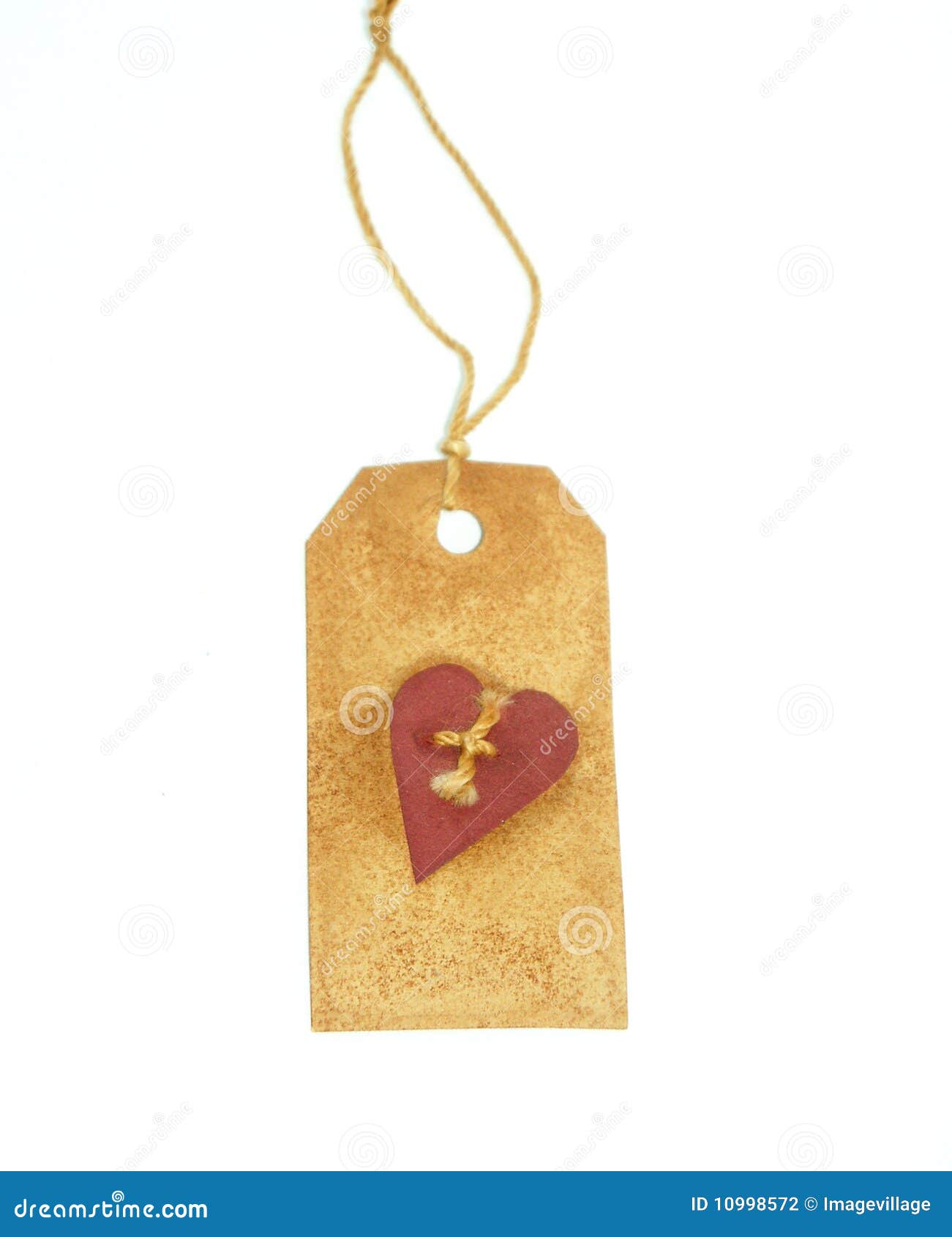 Tag with a heart stock photo. Image of market, pattern - 10998572