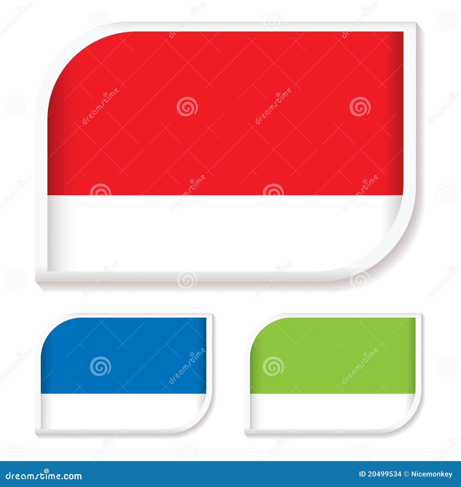 Tag icon rounded corner stock vector. Illustration of shadow - 20499534