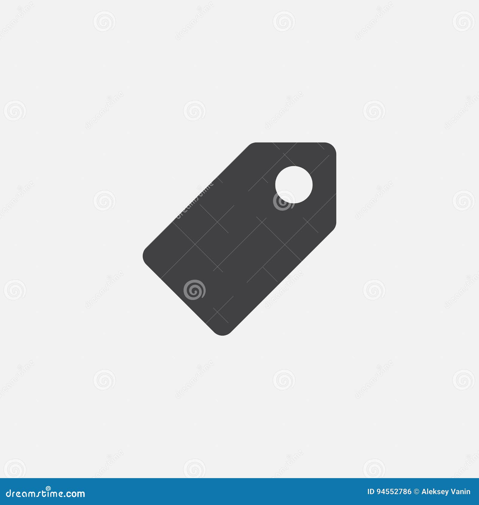 Tag Icon Vector, Solid Logo Illustration, Pictogram Isolated on White ...