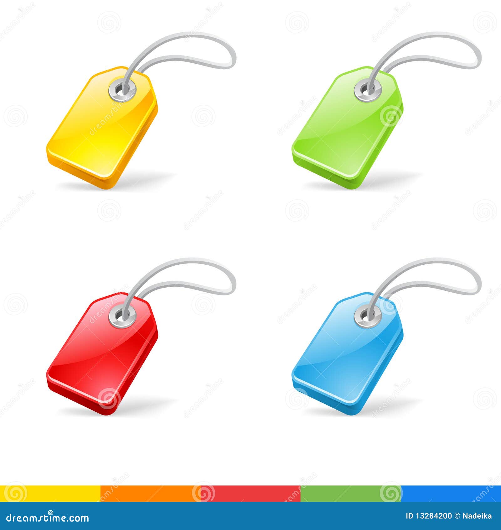 Tag icons stock vector. Illustration of blue, business - 13284200