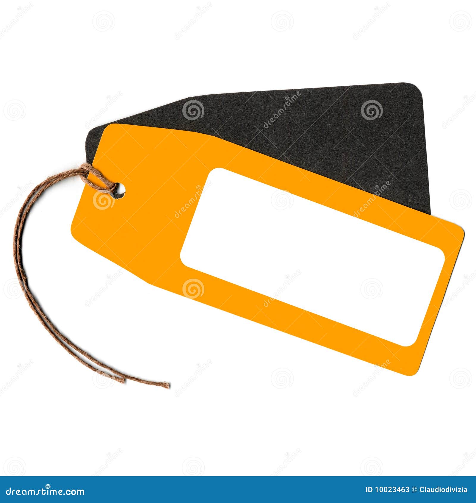 Tag label stock image. Image of merchandise, slip, tied - 10023463