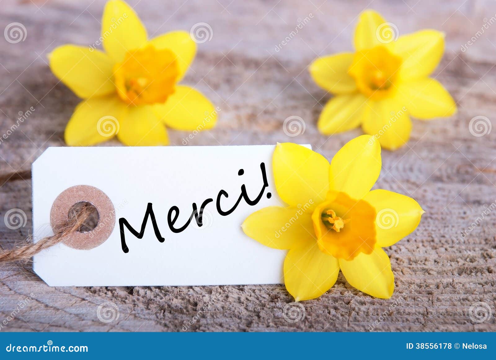 Tag With Merci Royalty Free Stock Photos - Image: 38556178