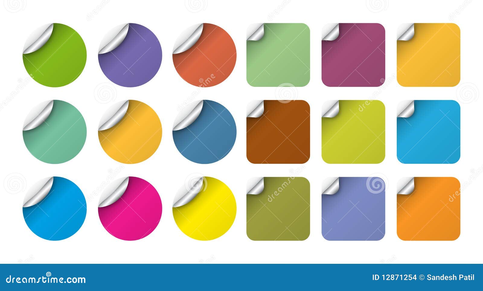 Tag Sticker stock vector. Illustration of information - 12871254