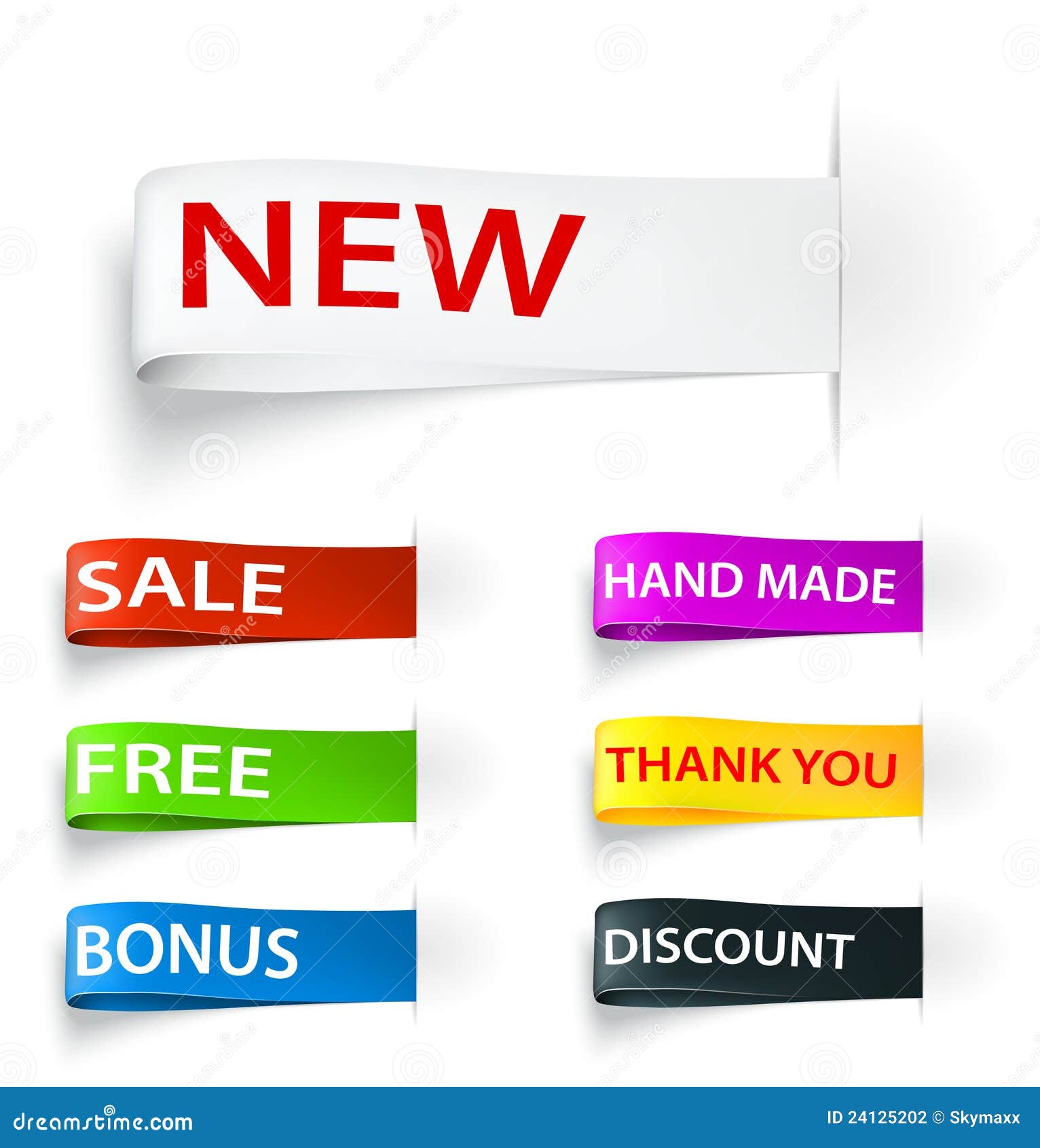 Tag sticker label stock vector. Illustration of fold - 24125202