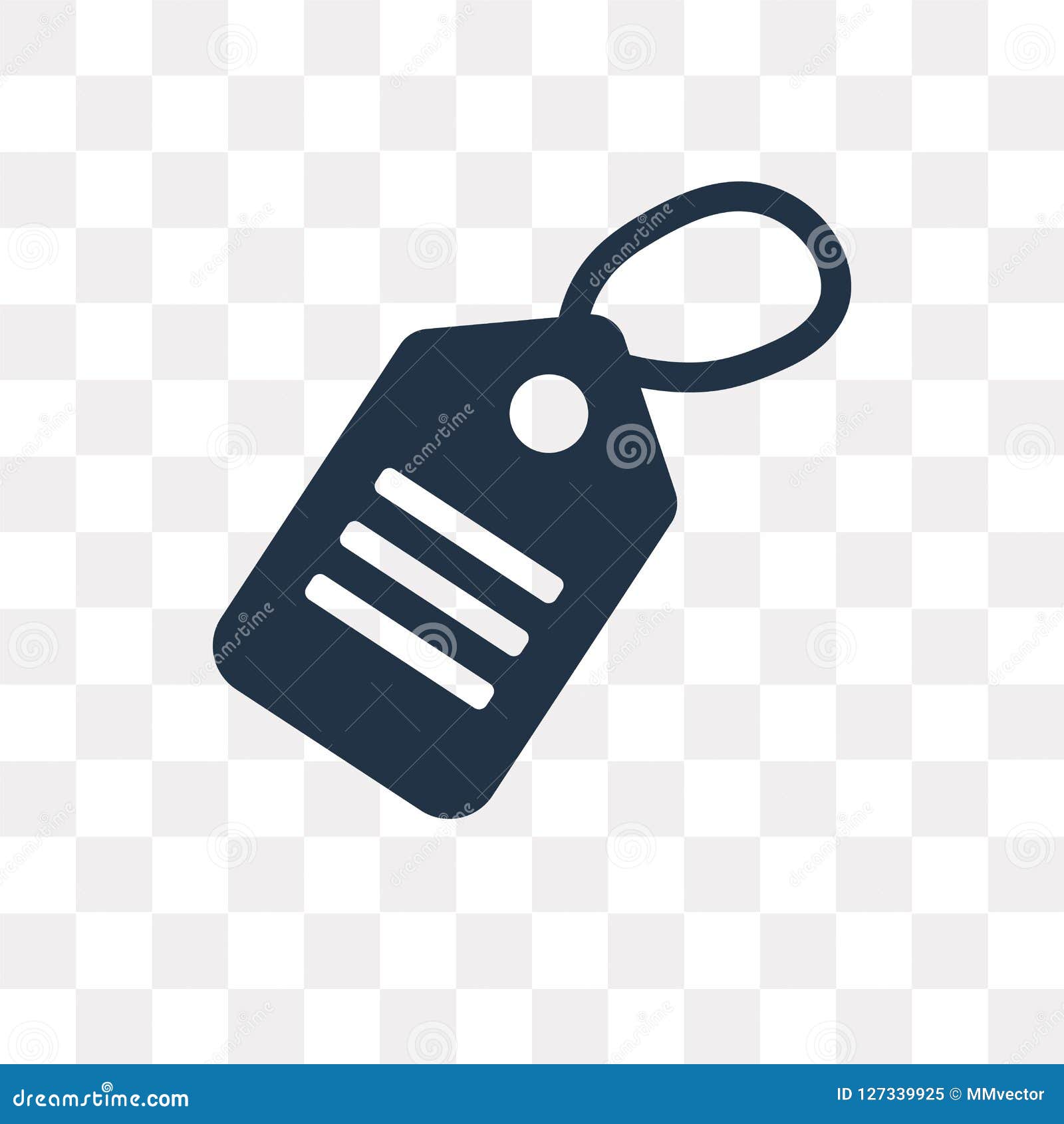 Tag Vector Icon Isolated on Transparent Background, Tag Transpa Stock ...
