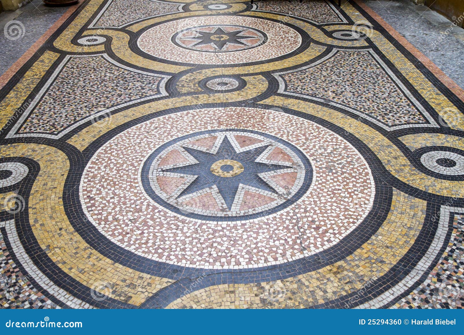 Étage De Mosaïque Historique, Paris Photo stock - Image: 25294360