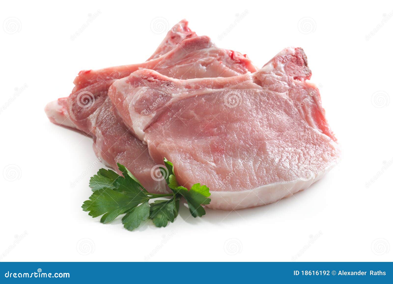 Tagli Della Lonza Di Maiale Fotografia Stock - Immagine di lombo ...
