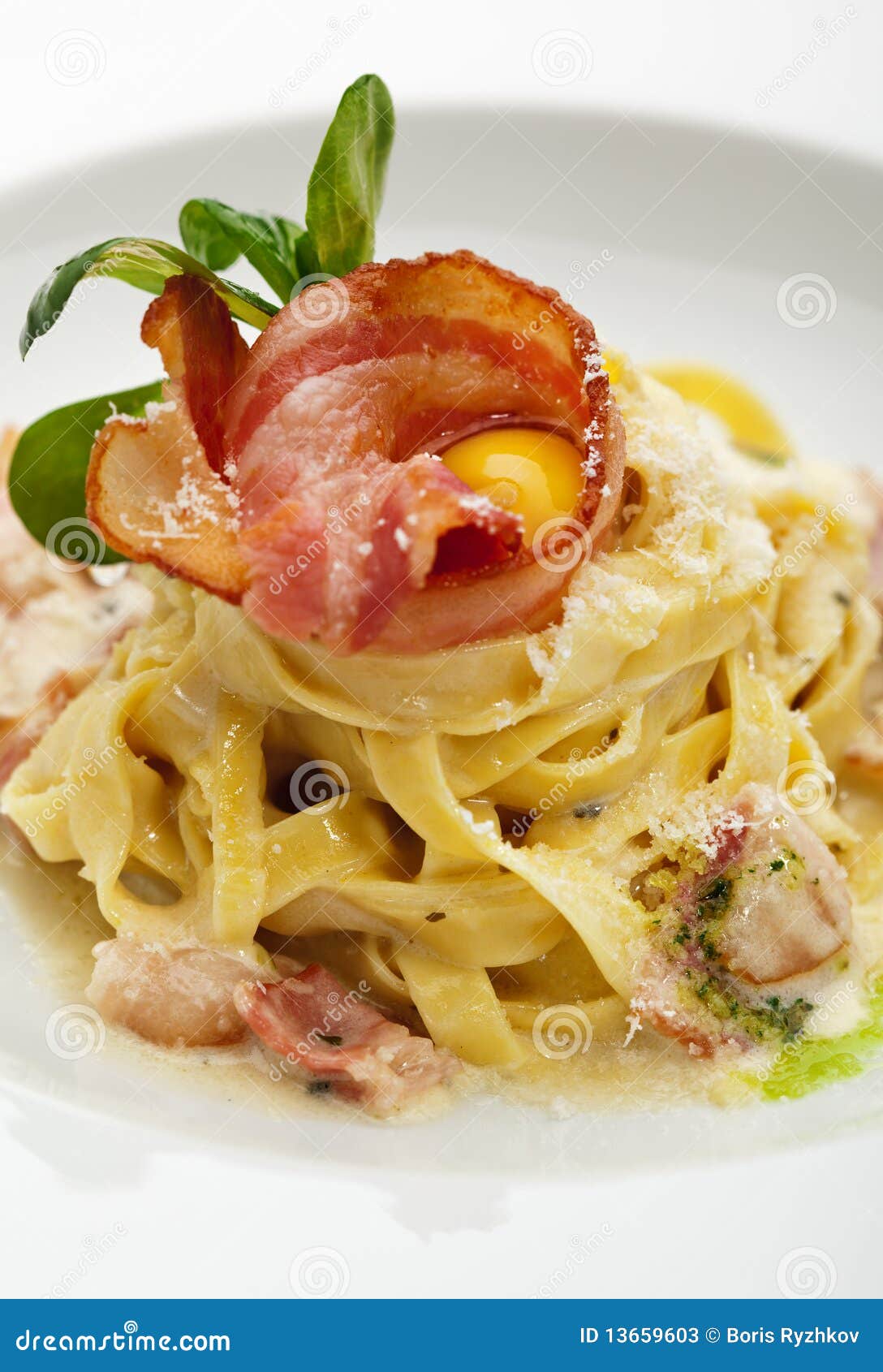 Tagliatelle stock image. Image of tasty, pasta, macro - 13659603