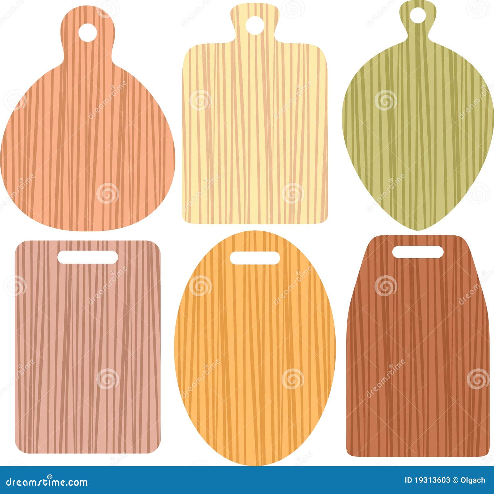 Taglieri illustrazione vettoriale. Illustrazione di culinario - 19313603