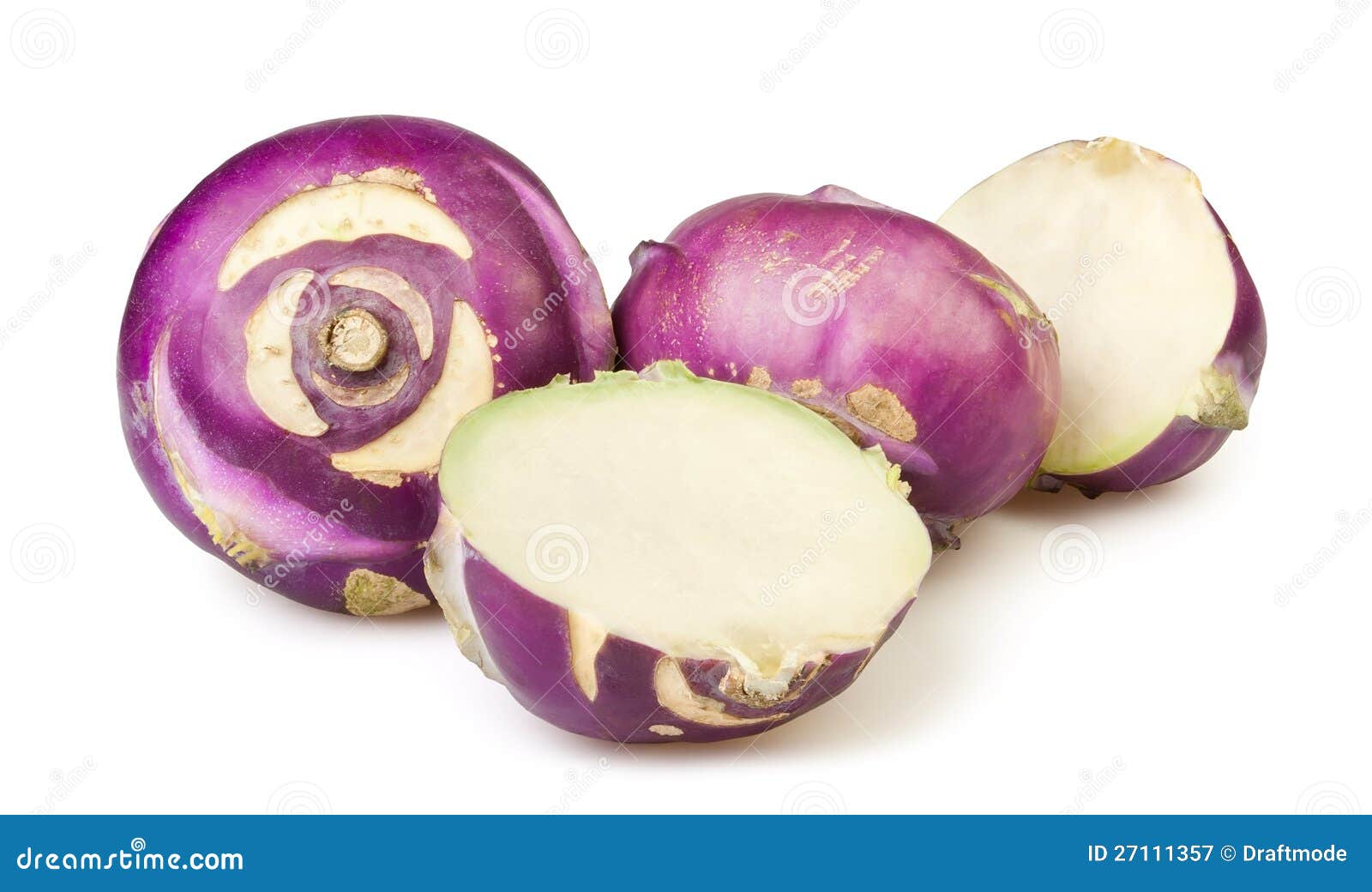 Taglio del cavolo rapa immagine stock. Immagine di kohlrabi - 27111357