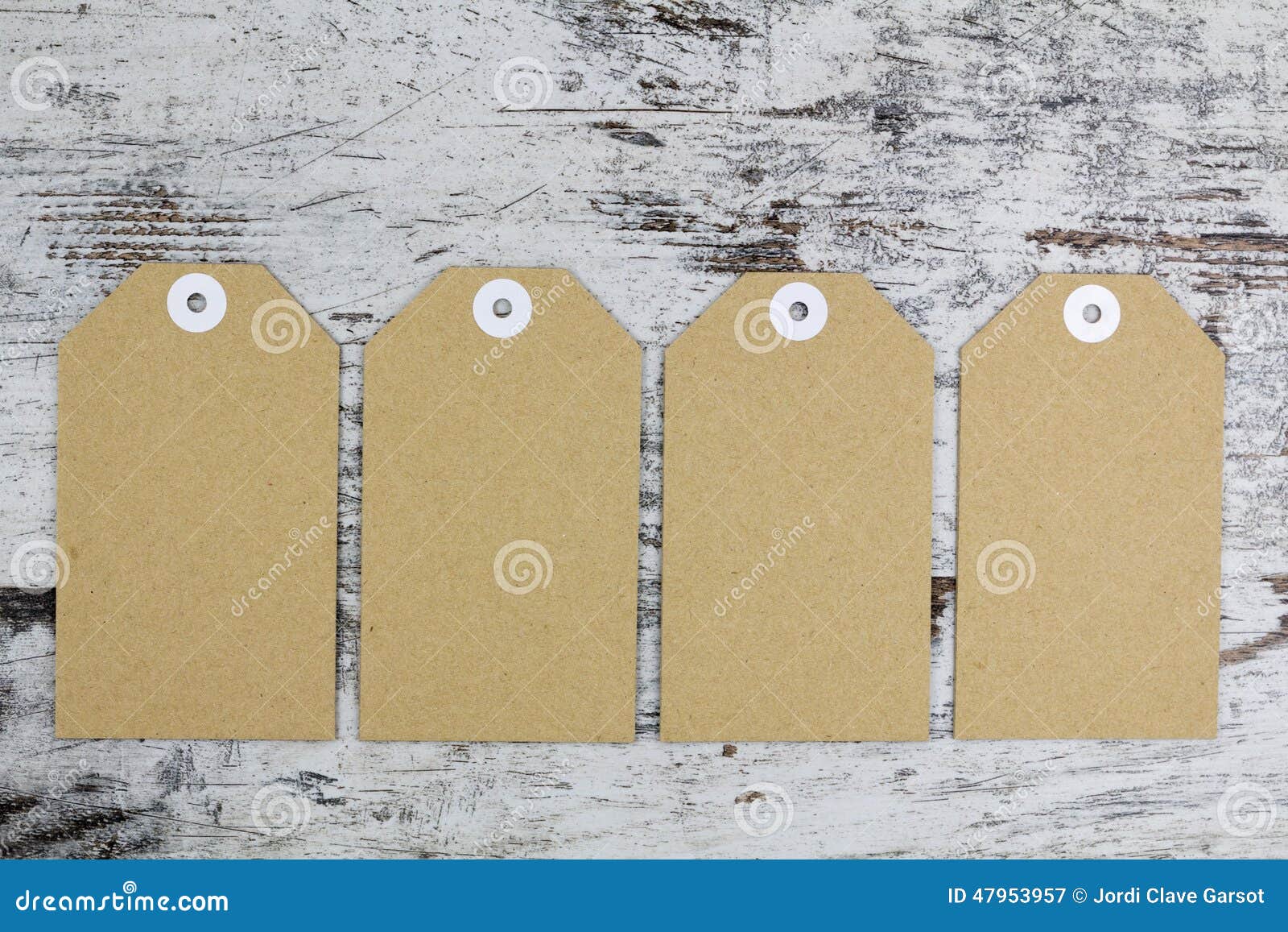 Tags for packaging stock image. Image of four, craft - 47953957
