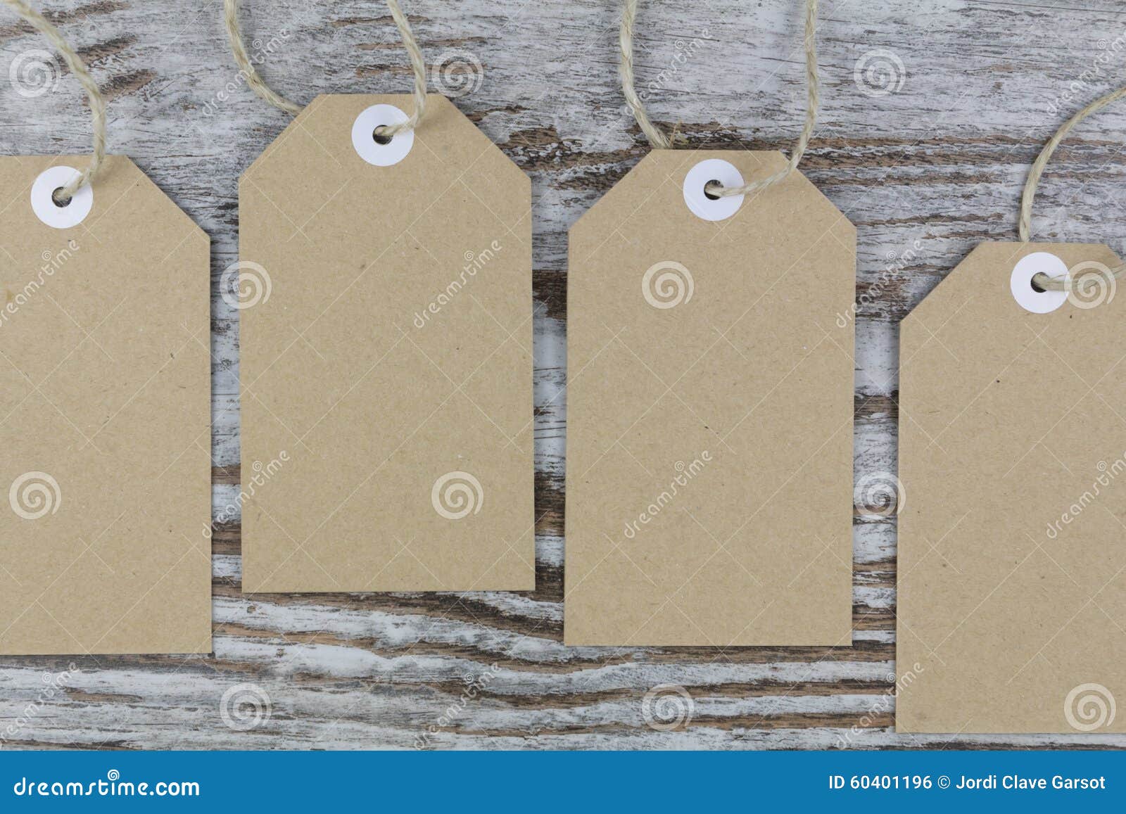 Tags for packaging stock photo. Image of craft, note - 60401196