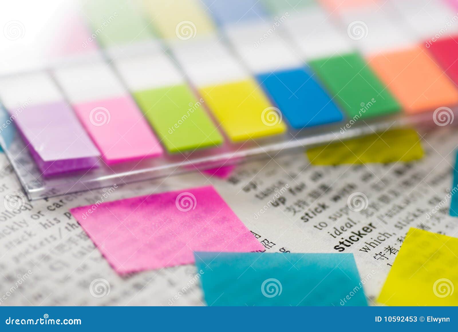 Tags and Stickers are Useful Tools Stock Image - Image of document ...